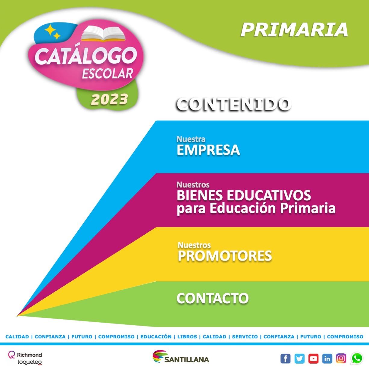 Catálogo 2023 - Educación Primaria by SANTILLANA VE (2023) - Issuu