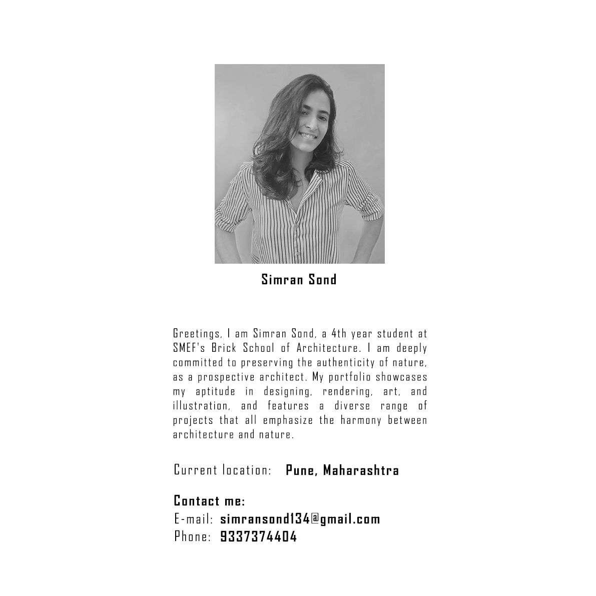 Undergraduate Architectural Portfolio by Simran_Sond - Issuu