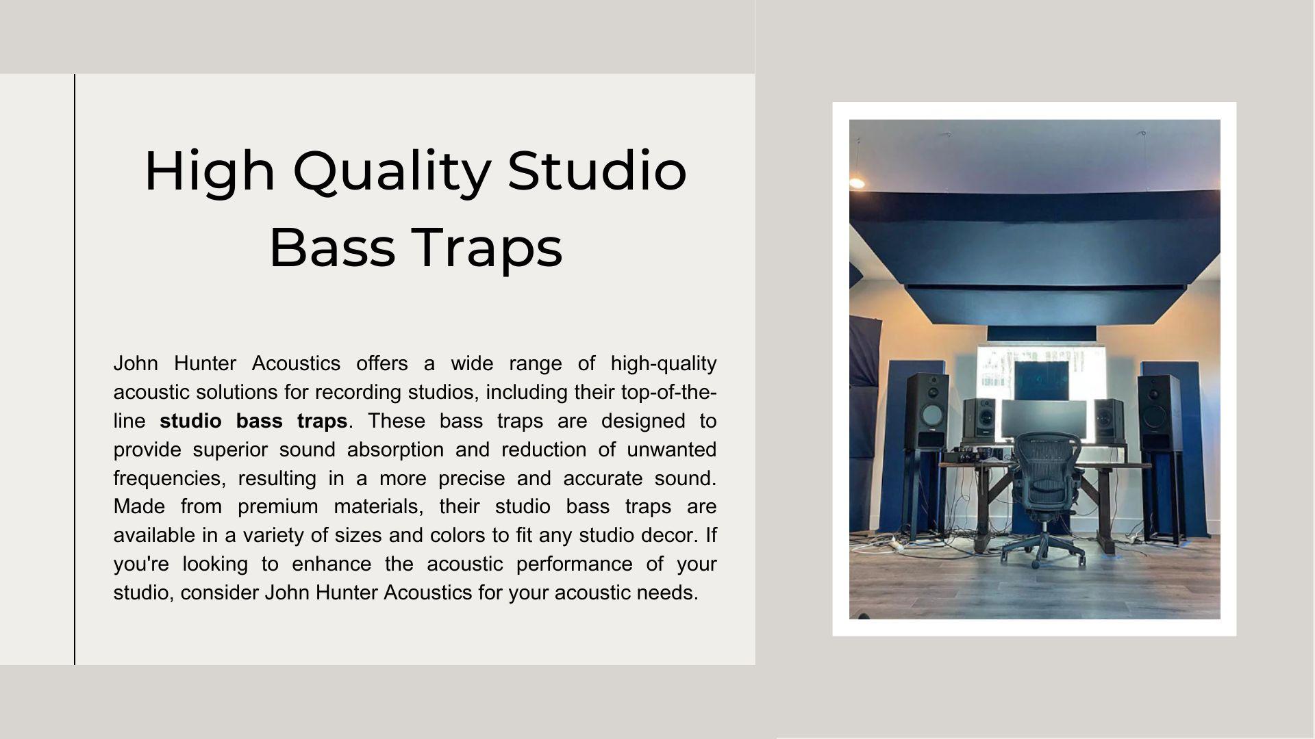 Stylish Acoustic Surfaces by John Hunter Acoustics - Issuu