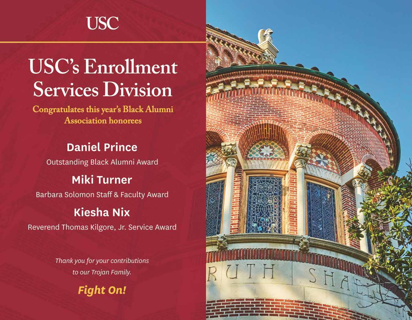 USC Black Alumni Association 47th Annual Scholarship Benefit by USC-BAA ...