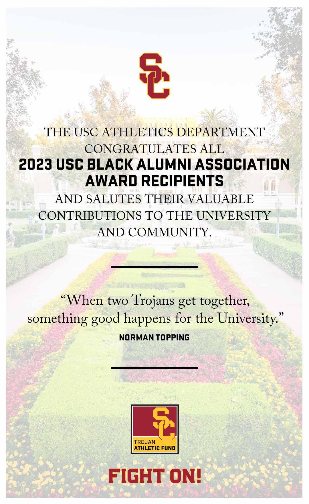 USC Black Alumni Association 47th Annual Scholarship Benefit by USC-BAA ...