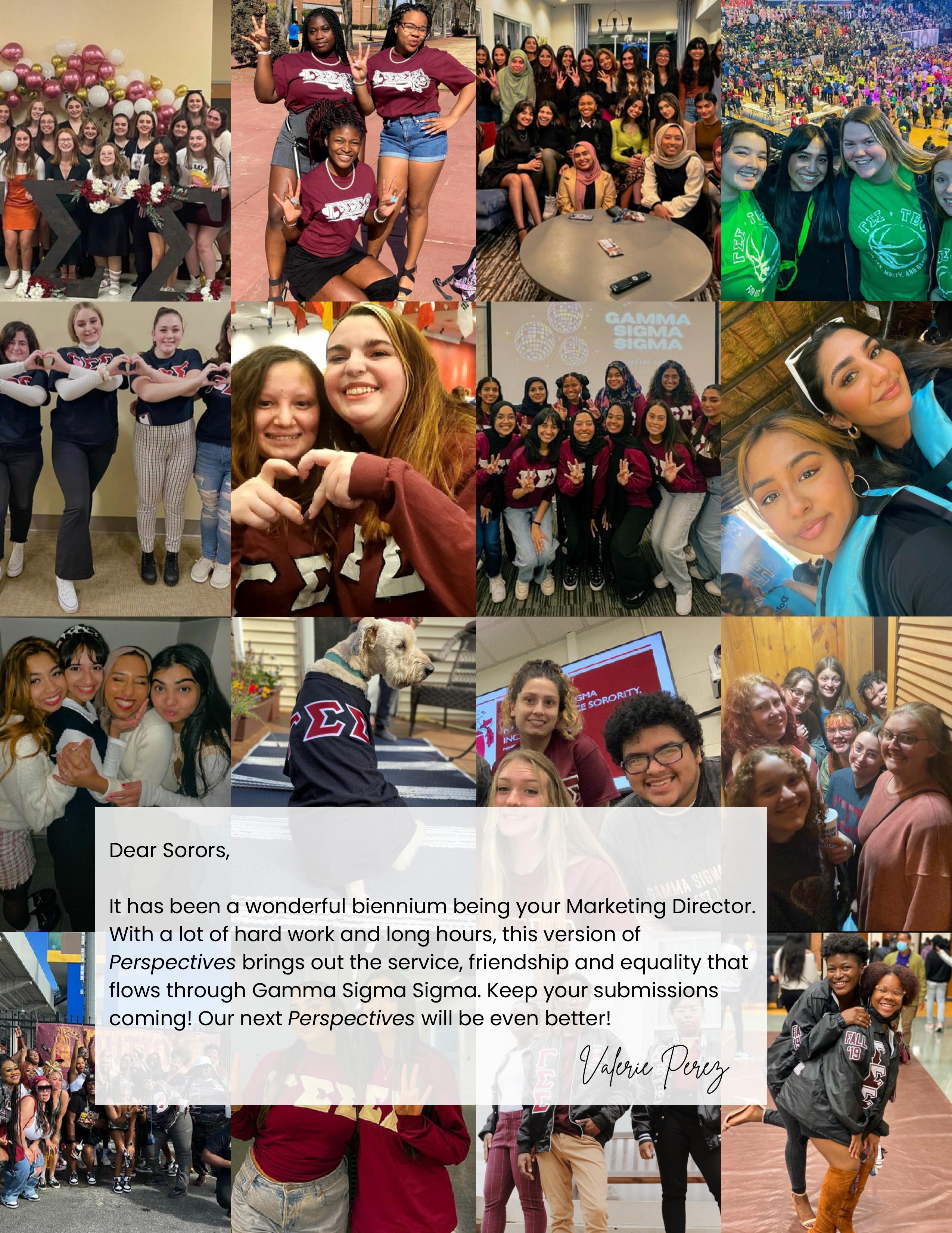 Gamma Sigma Sigma: Perspectives Volume 70 Issue 2 by Gamma Sigma Sigma ... Gamma Sigma Sigma: Perspectives Volume 70 Issue 2 by Gamma Sigma Sigma ...