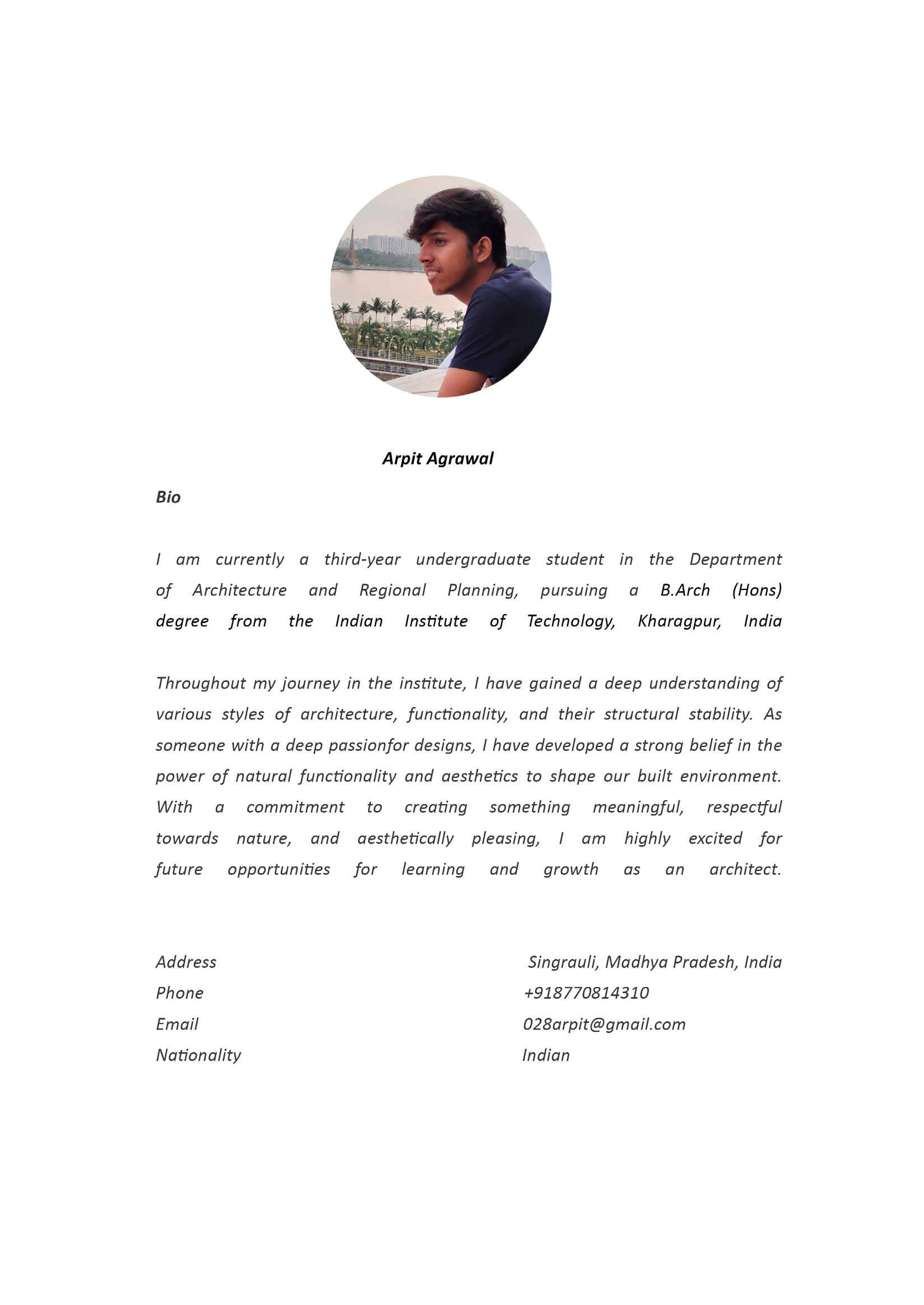 Architecture Portfolio | Arpit Agrawal by Arpit Agrawal - Issuu