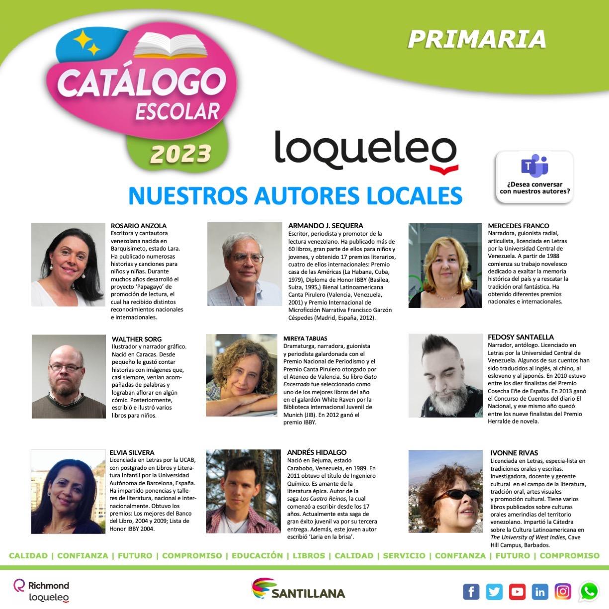 Catálogo 2023 - LOQUELEO by SANTILLANA VE (2023) - Issuu