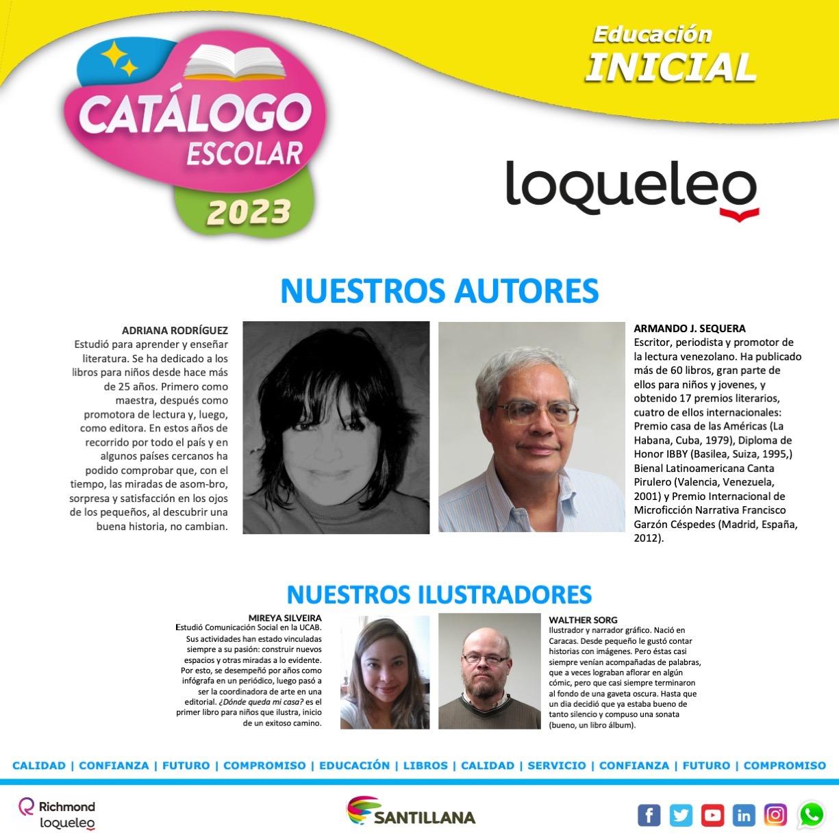 Catálogo 2023 - LOQUELEO by SANTILLANA VE (2023) - Issuu