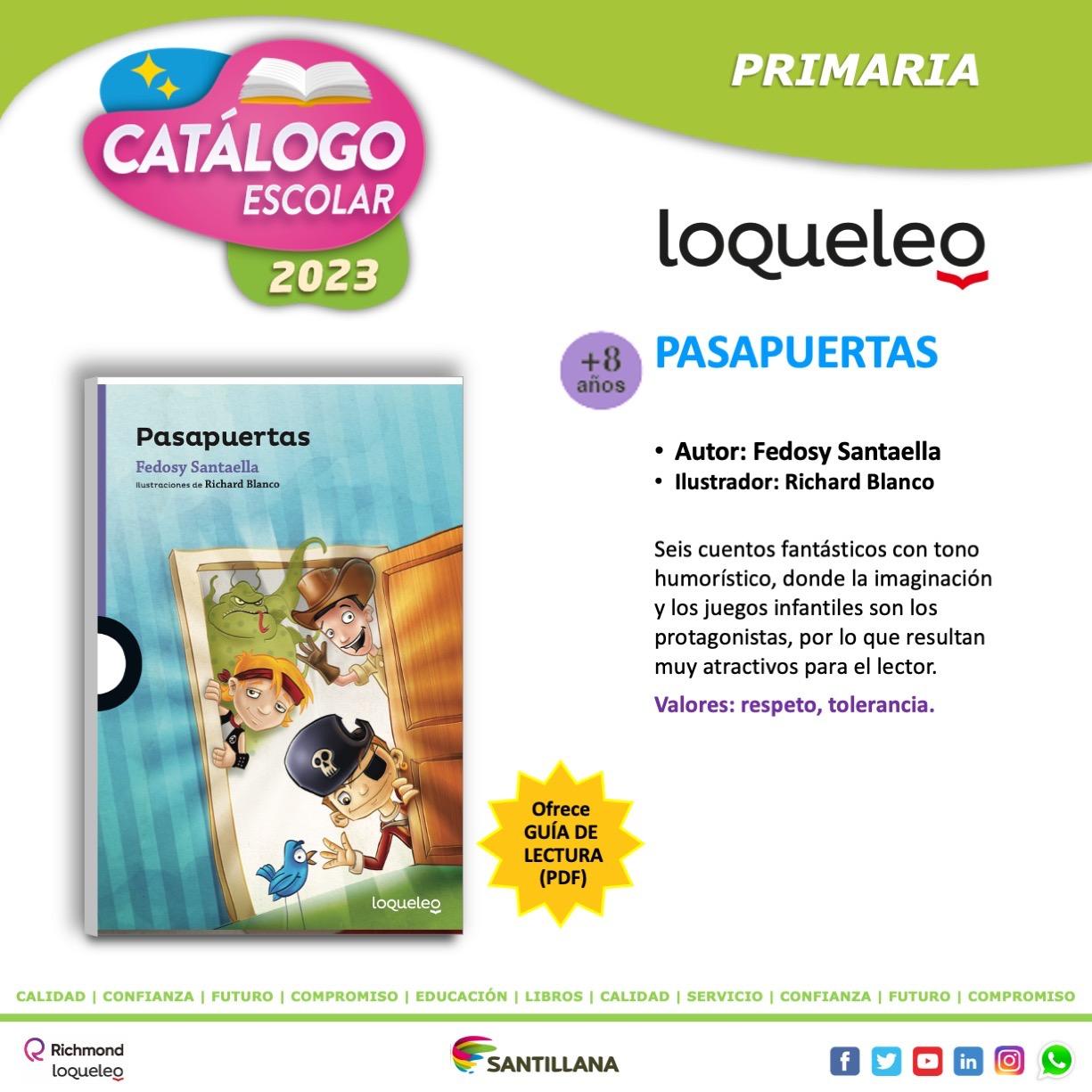 Catálogo 2023 - LOQUELEO by SANTILLANA VE (2023) - Issuu