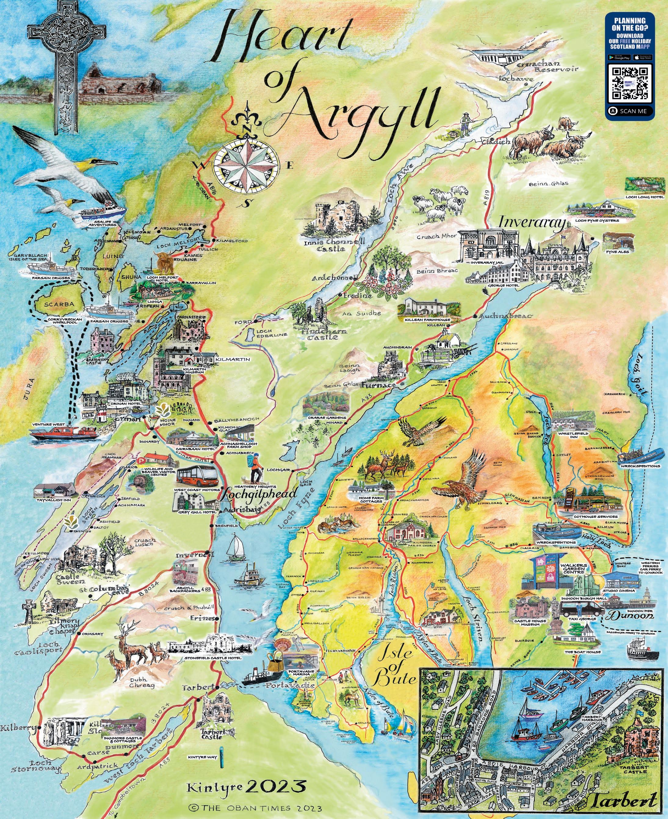 Heart of Argyll Map 2023 by Wyvex Media Limited - Issuu