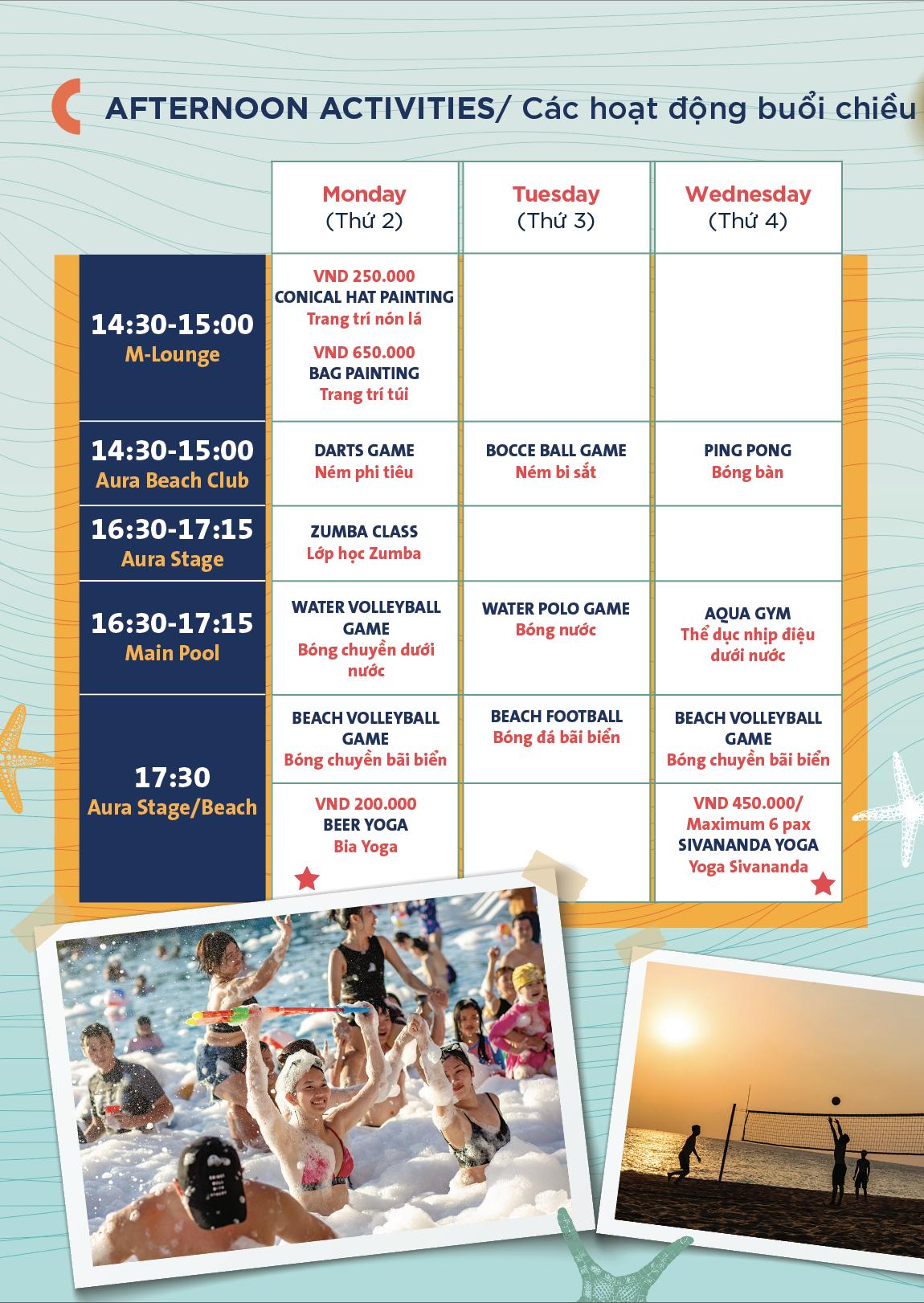 Daily Activities - Mövenpick Resort Waverly Phu Quoc by movenpickresortwaverlyphuquoc - Issuu