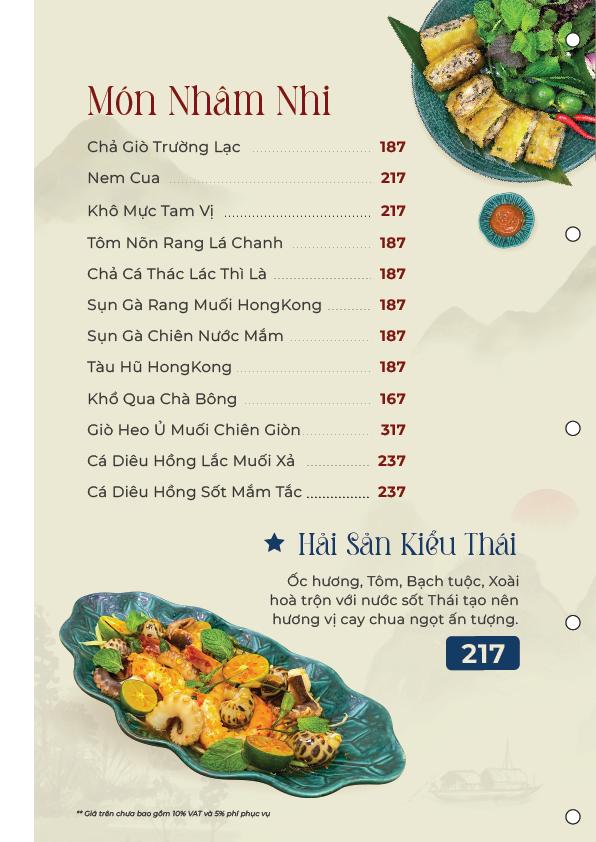 MENU TRUONG LAC PHUONG by Tấn Kiệt - Issuu