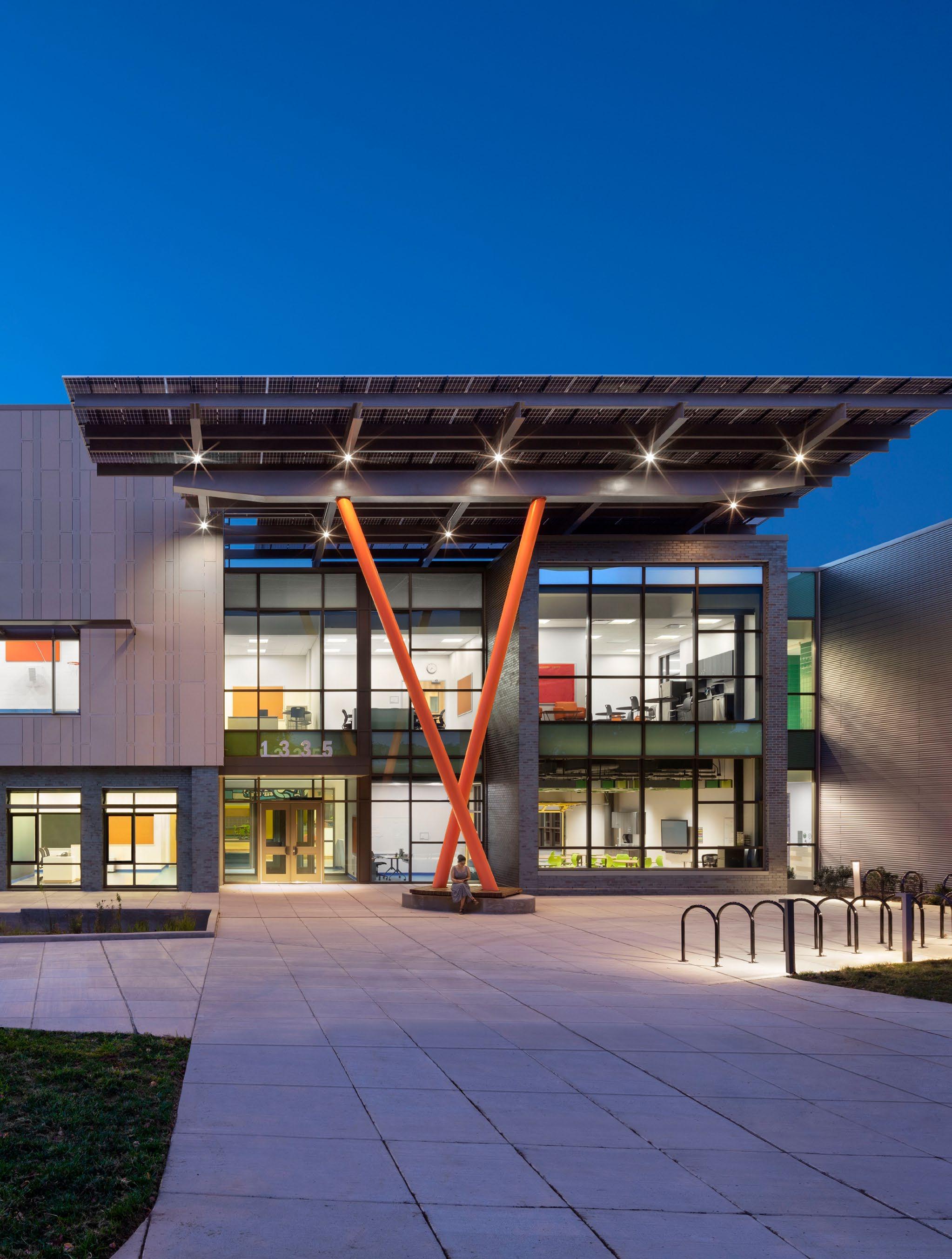 Modern School Design Exterior