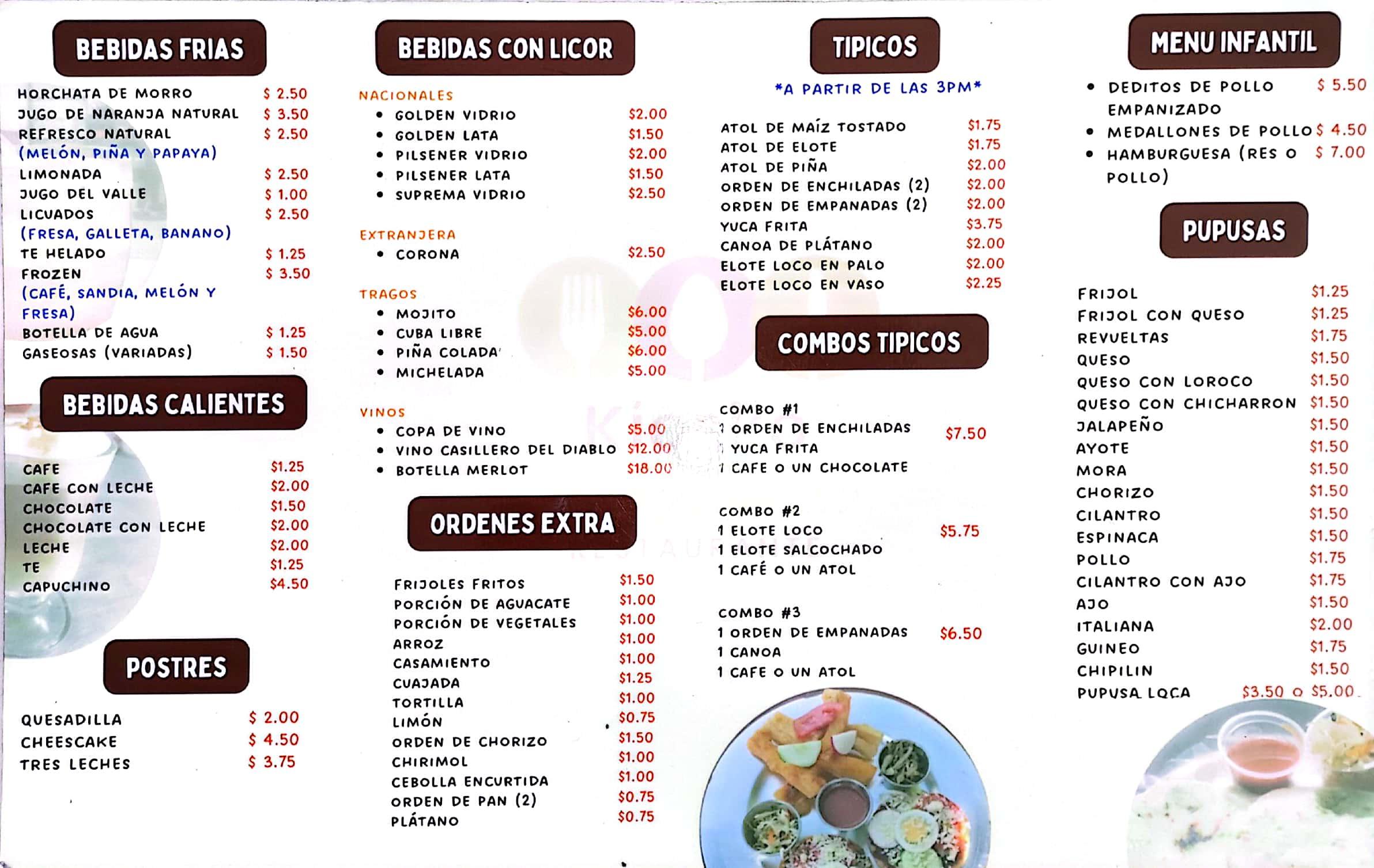 MENU KIOSKO SAN FRANCISCO by eduardojezielpalacioshernandez - Issuu