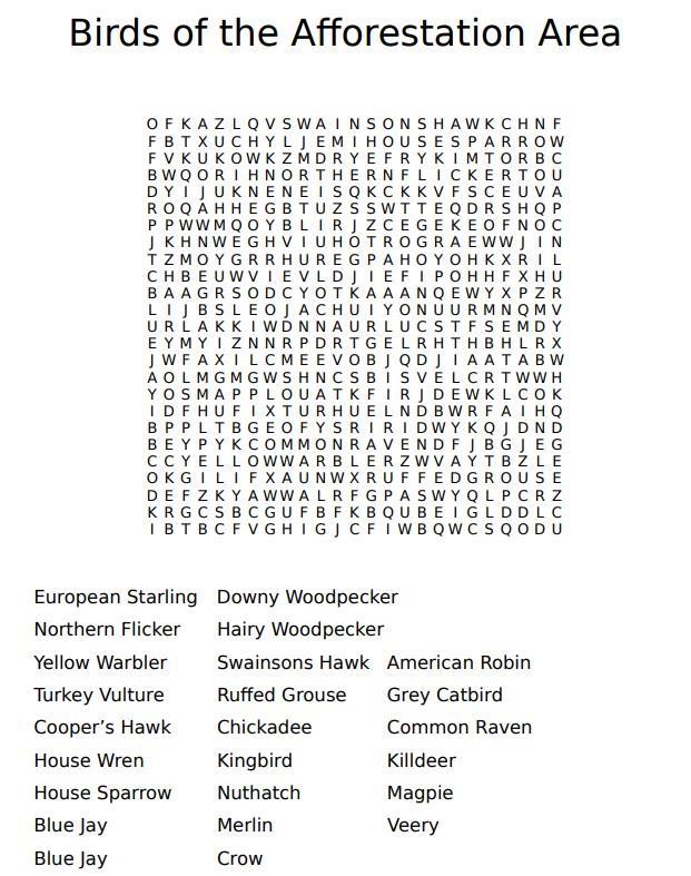 Ecology Word Search ecology-word-search