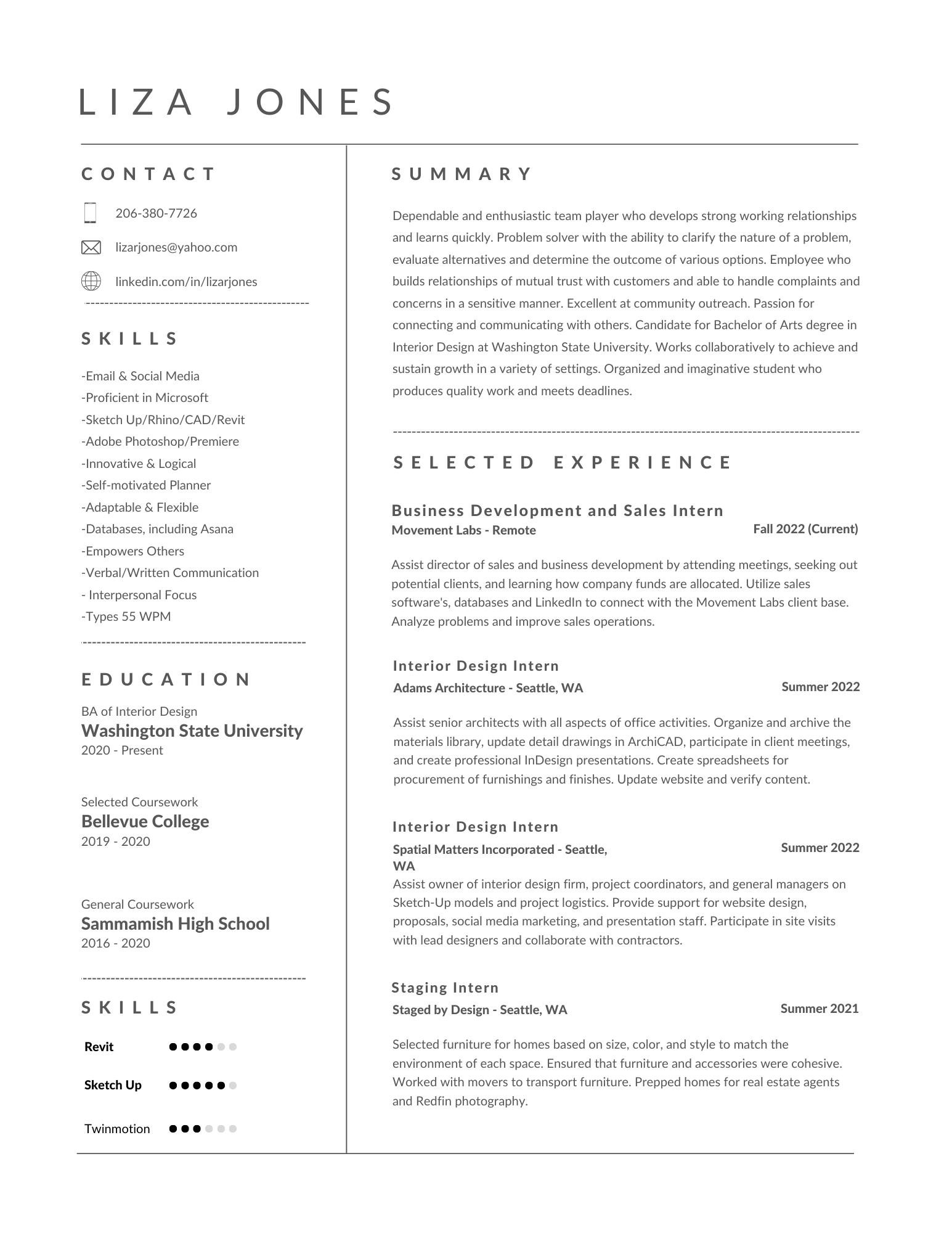 Portfolio Draft by lizarjones.com - Issuu