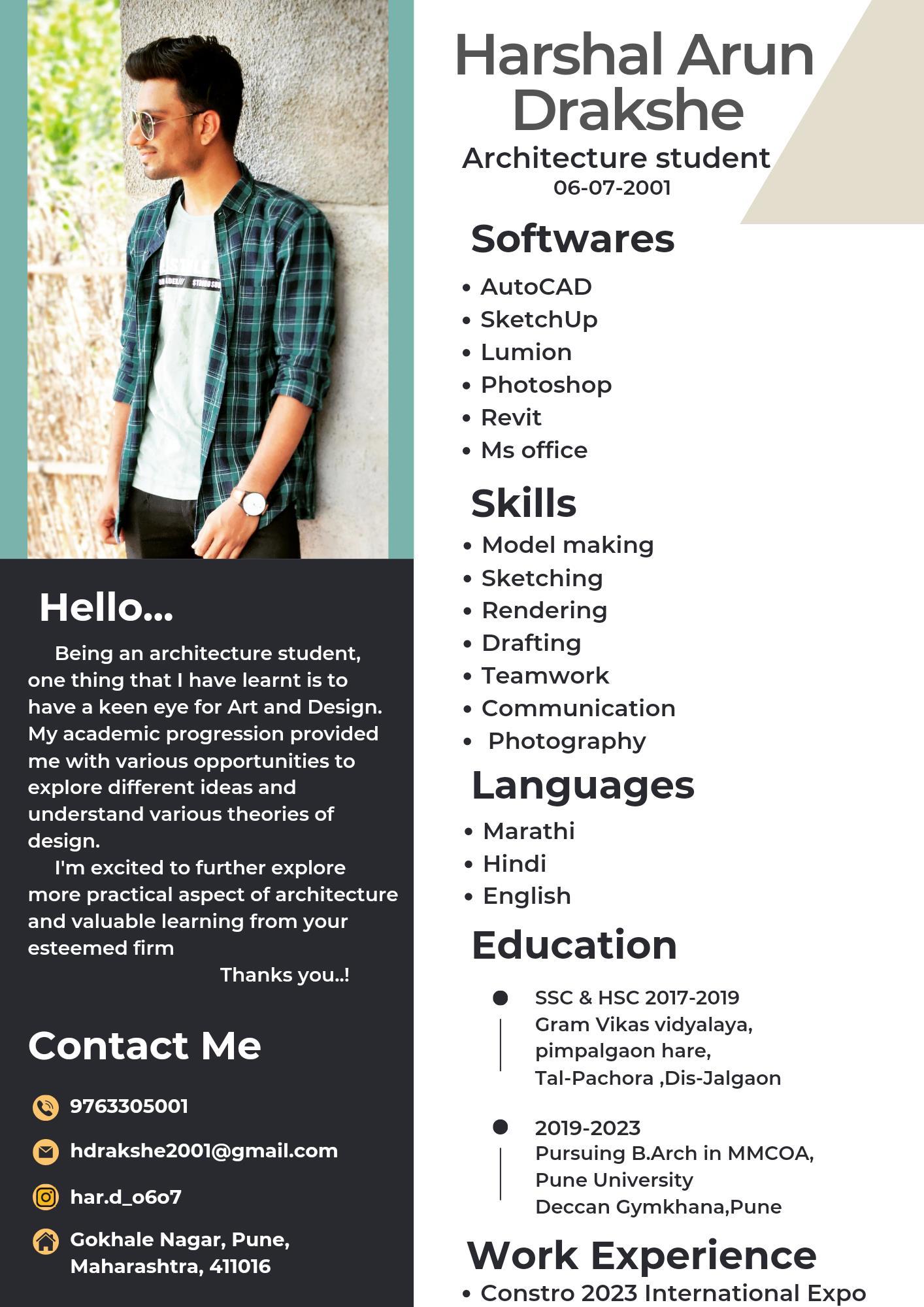 HARSHAL A. DRAKSHE_UG_PORTFOLIO_2023 by harshaldrakshe - Issuu