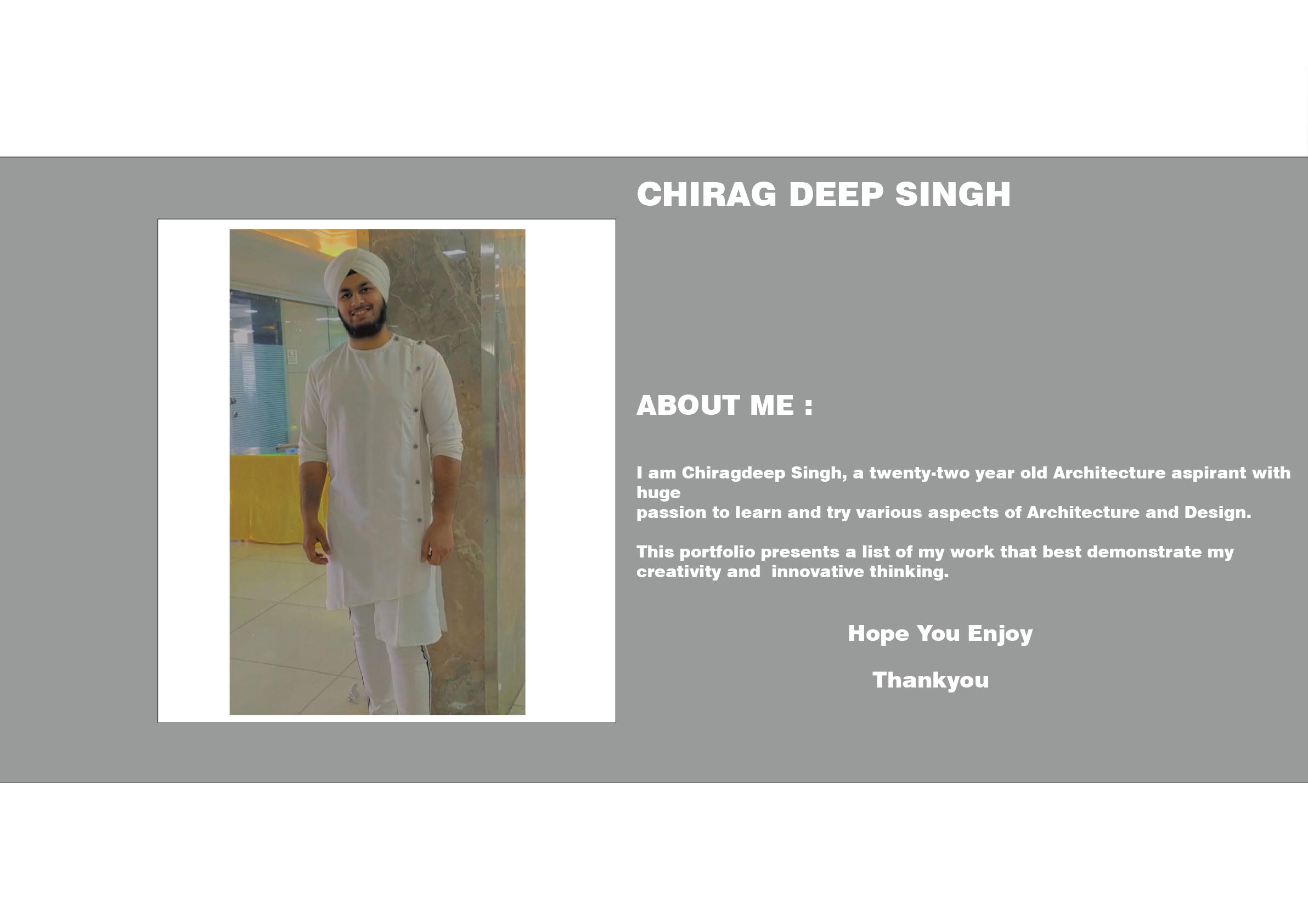 ARCHITECTURAL PORTFOLIO by Chirag deep Singh - Issuu