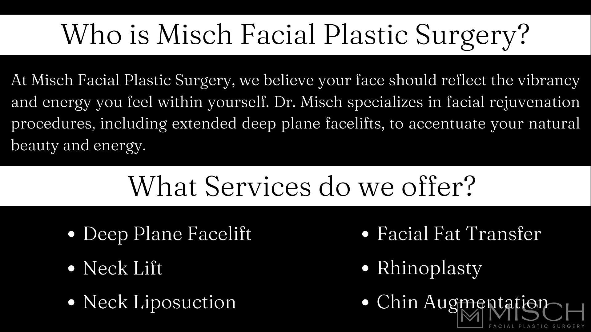 Misch Facial Plastic Surgery - Improving Your Appearance & Confidence ...