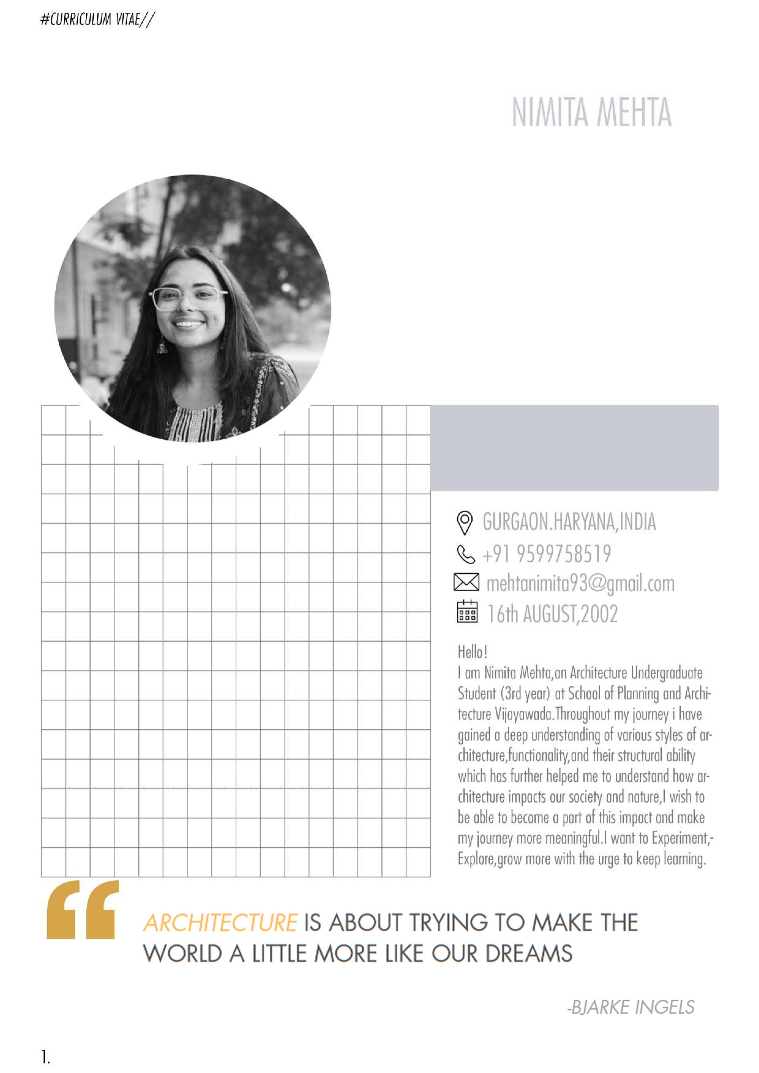 NIMITA MEHTA l ARCHITECTURE PORTFOLIO l 2020-2023 by Nimita Mehta - Issuu