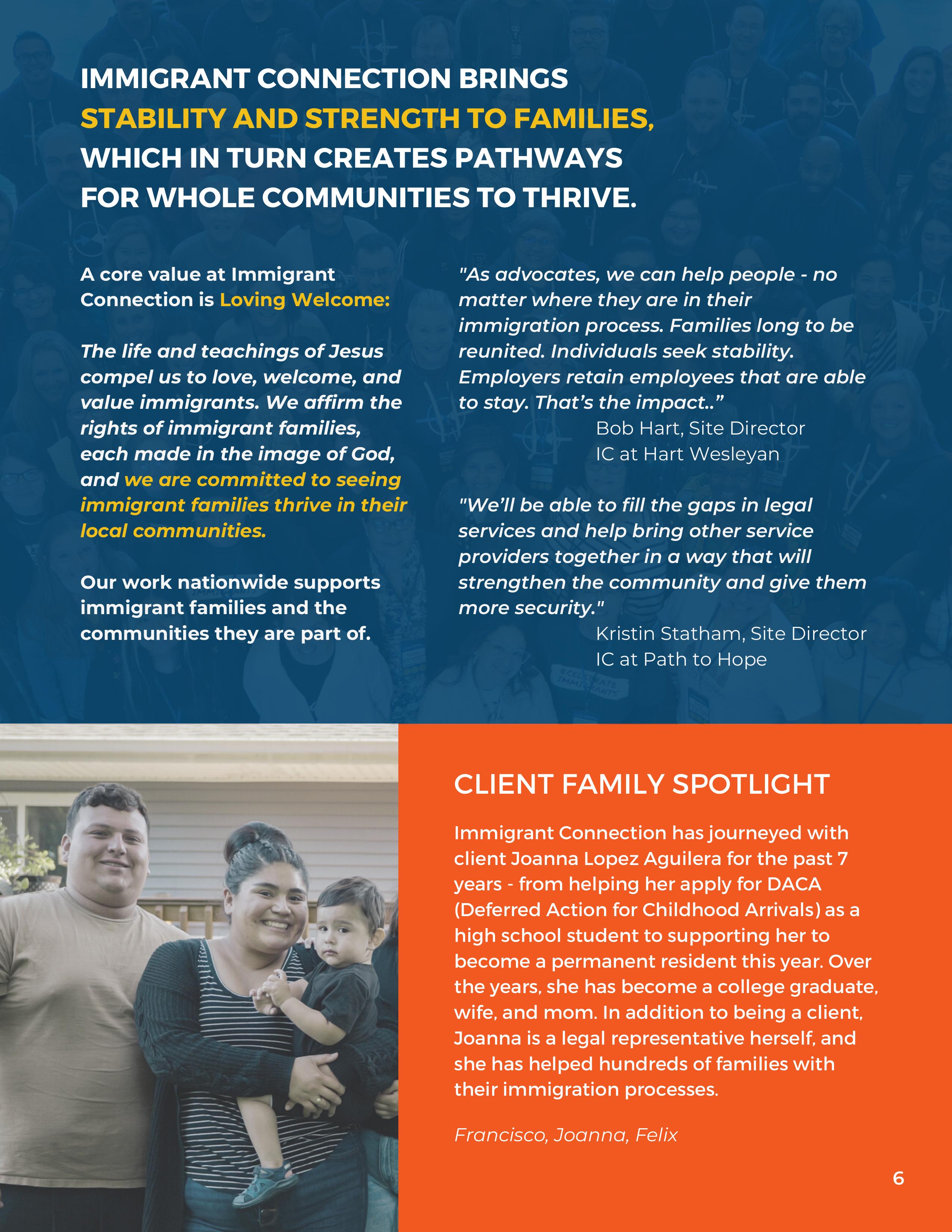 Immigrant Connection Annual Report 2022 by immigrantconnection - Issuu