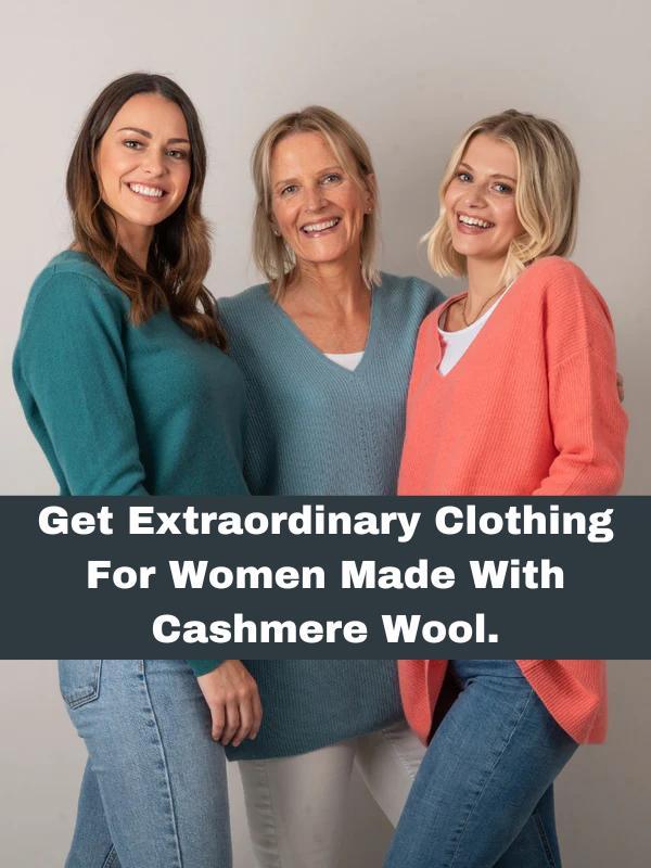 Get Extraordinary Clothing For Women Made With Cashmere Wool. by ...