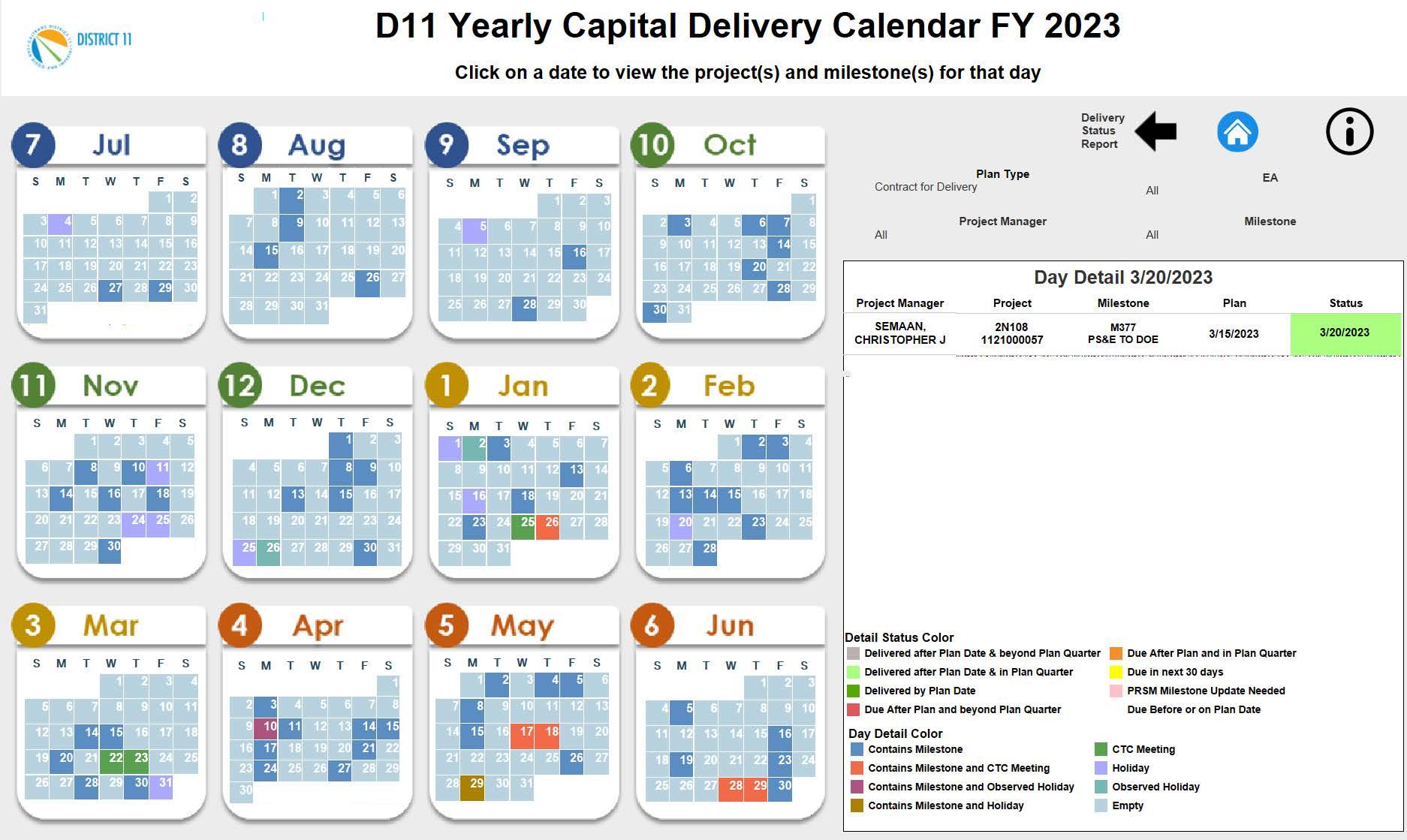 Yearly Delivery Calendar - Issuu