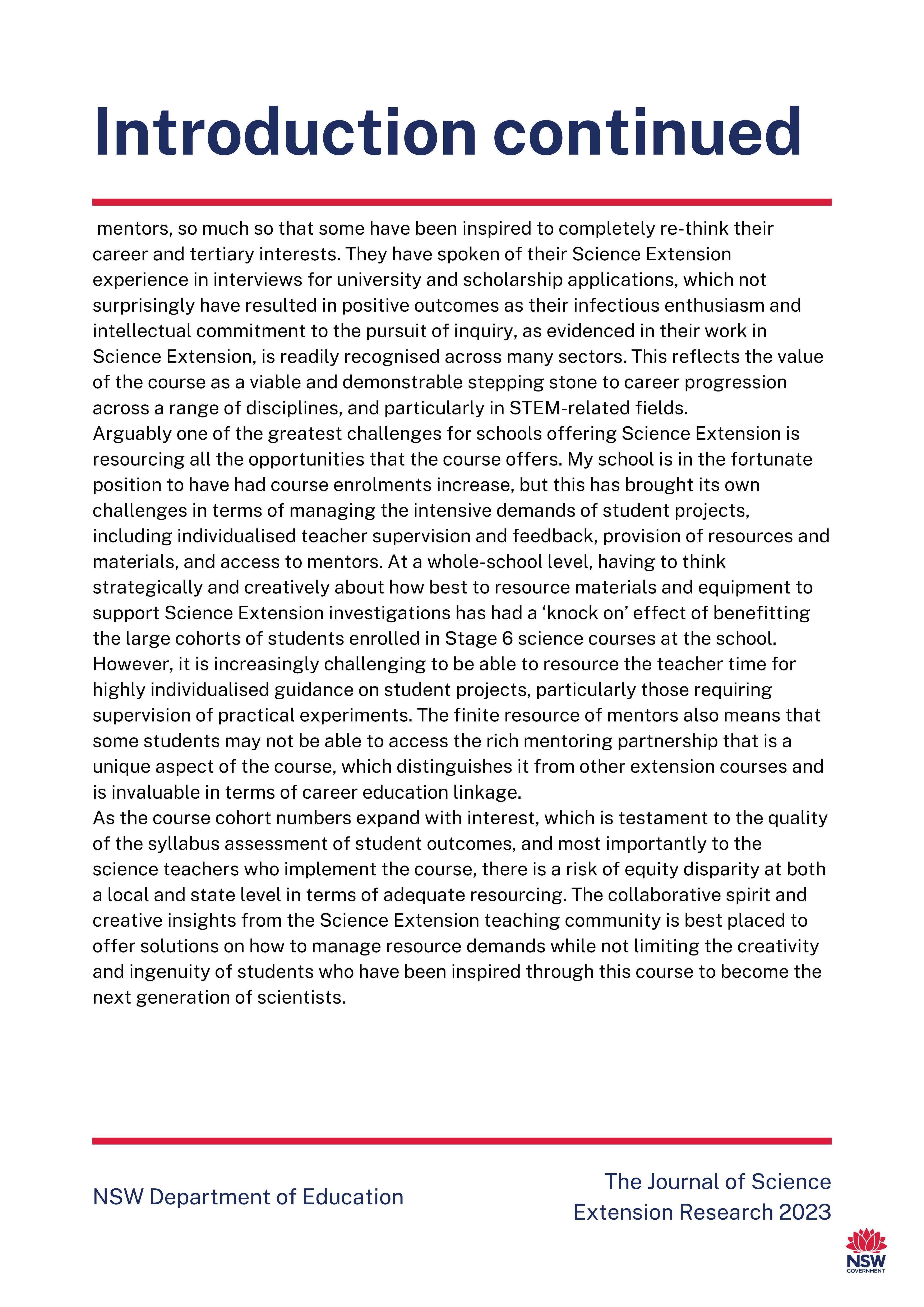 The Journal of Science Extension Research – Vol. 2, 2023 by Science ...