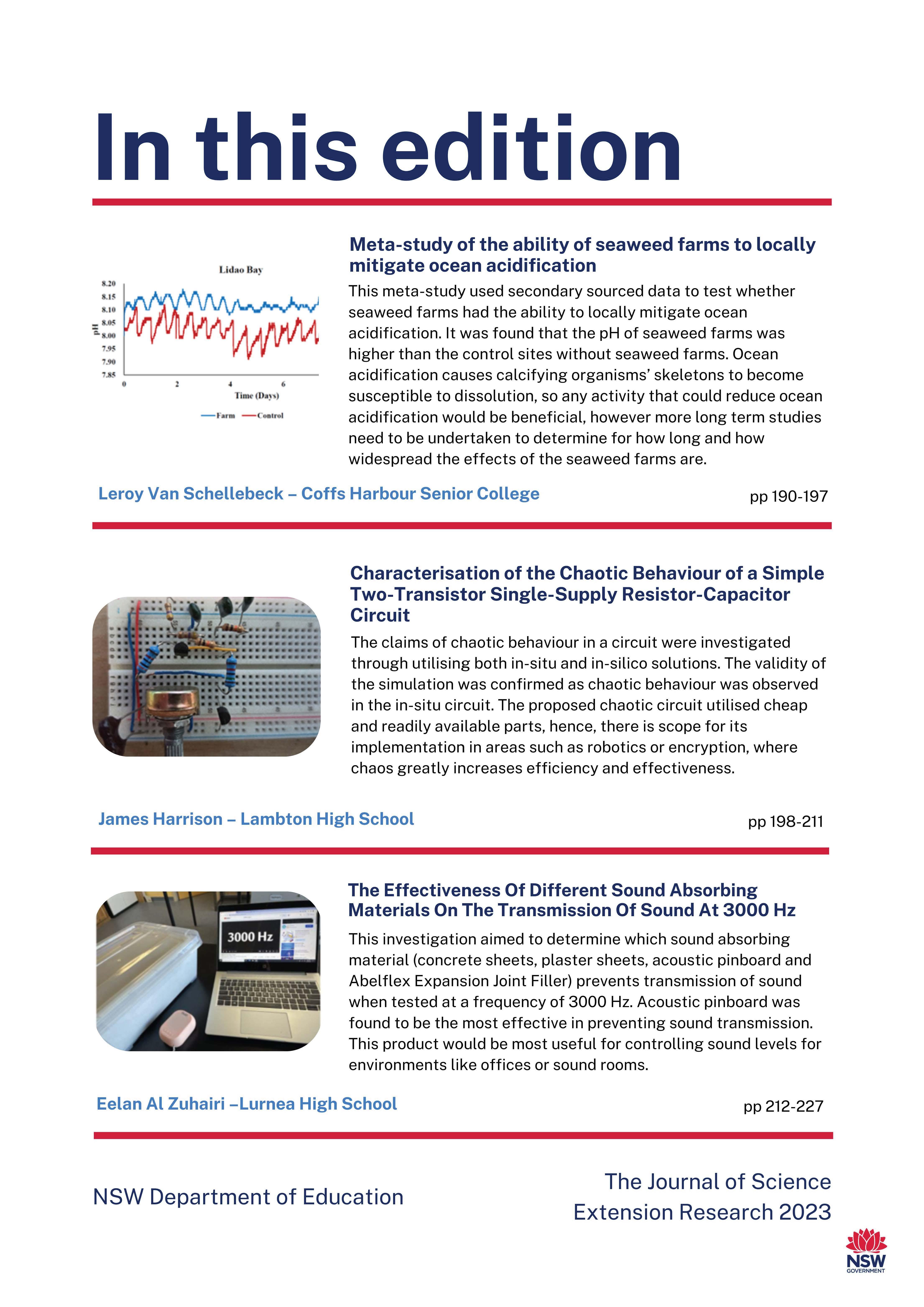 The Journal of Science Extension Research – Vol. 2, 2023 by Science ...