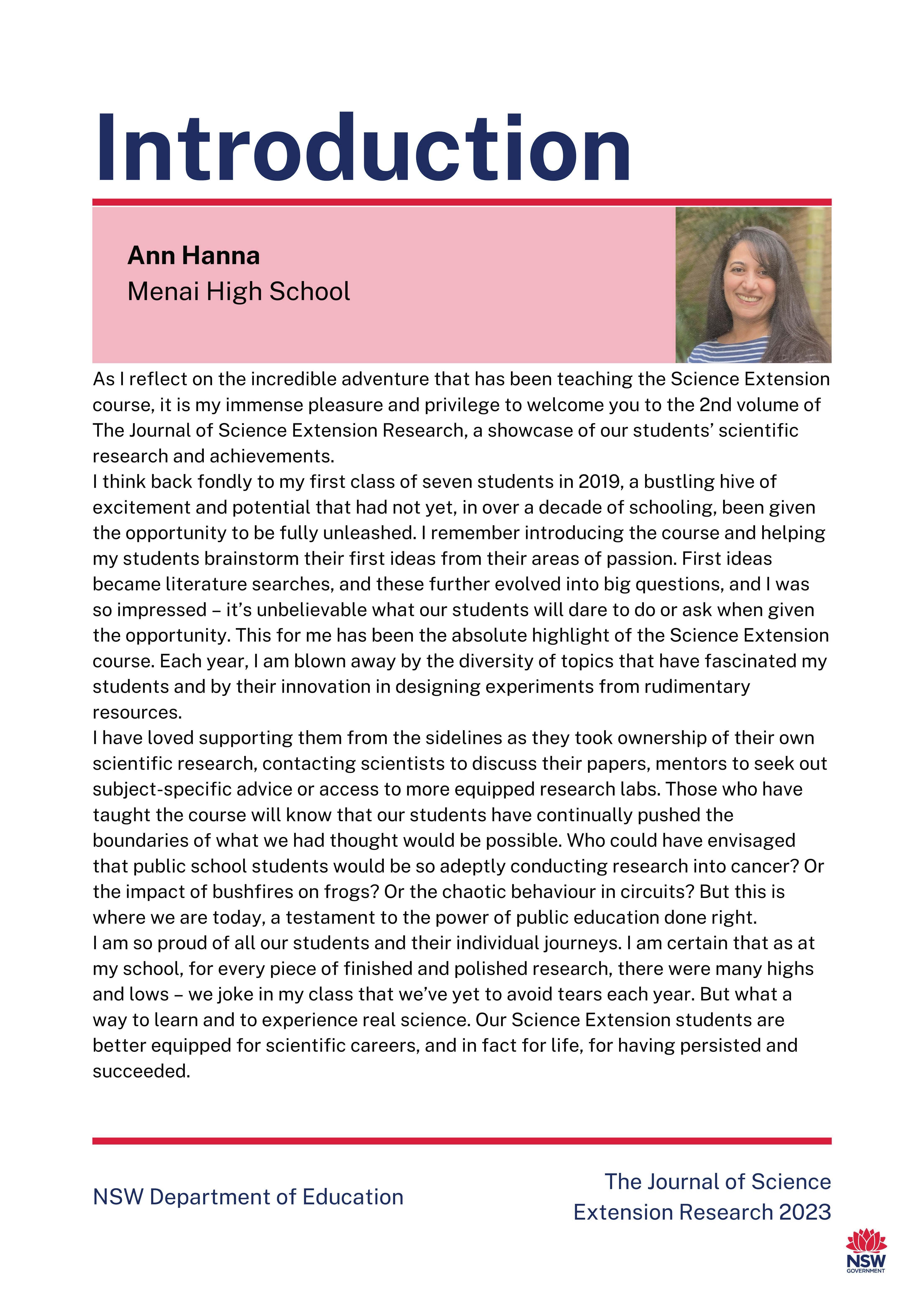 The Journal of Science Extension Research – Vol. 2, 2023 by Science ...