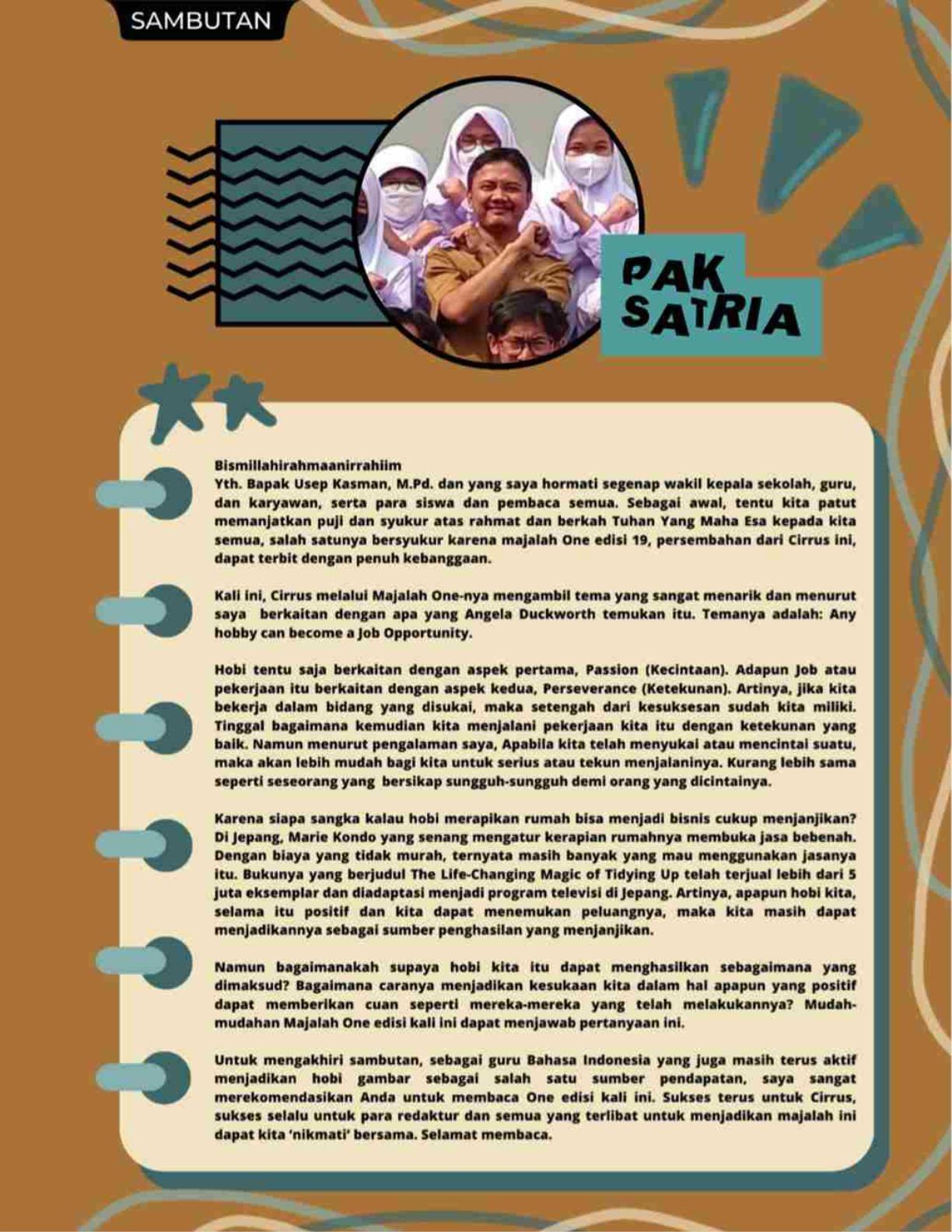 ONE Magazine Vol. 19 by Cirrus Depok! - Issuu