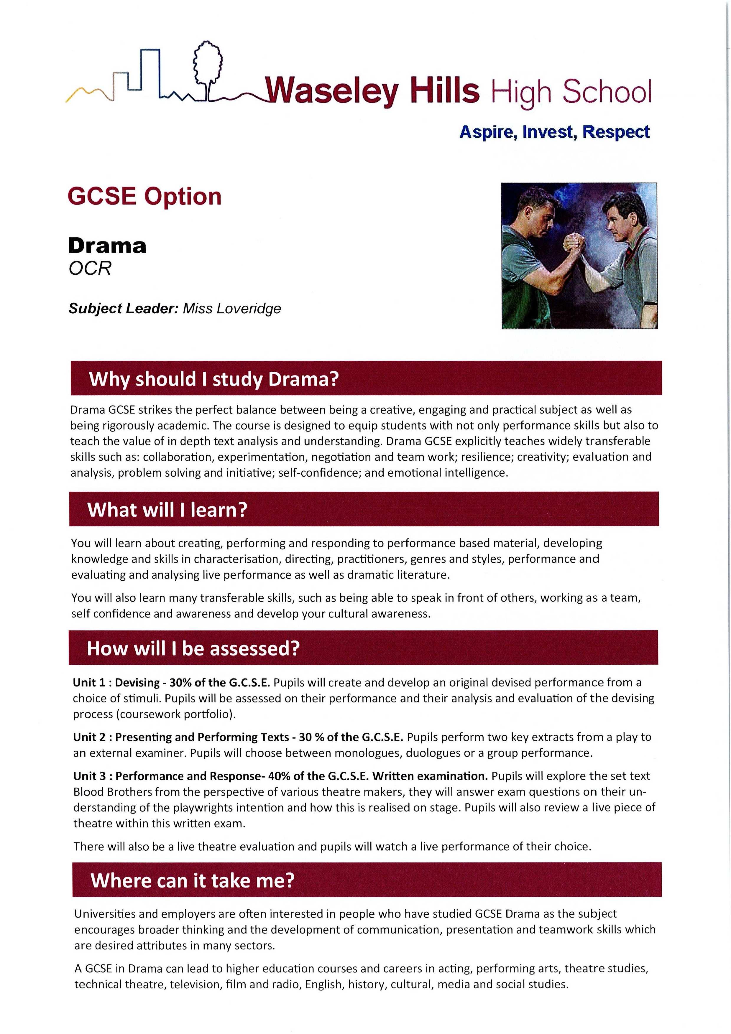 GCSE Options Booklet 2023 by Schudio - Issuu