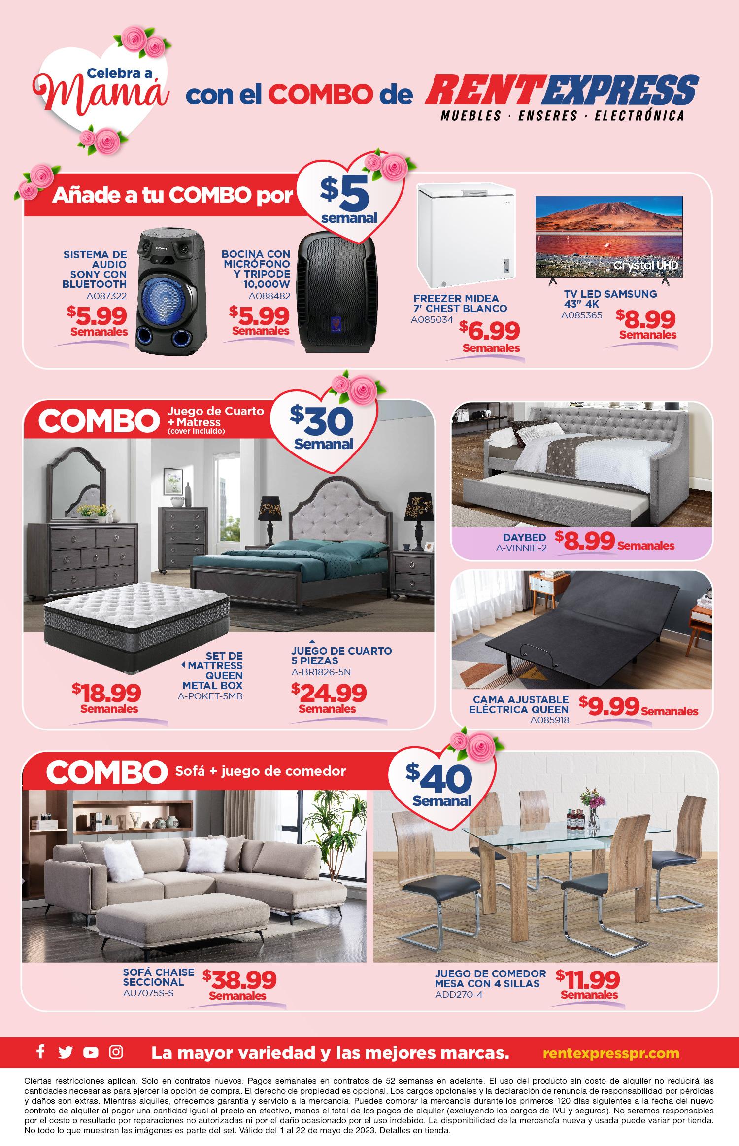 Shopper "Celebra a Mamá" | Rent Express by Empresas Berríos, Inc. - Issuu