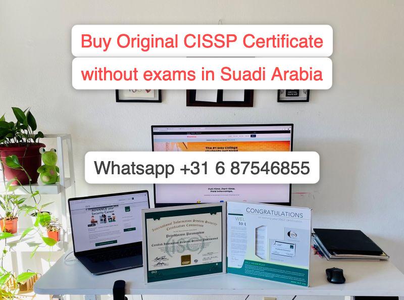 CISSP Certificate for sell Without Exams Whatsapp: +31 6 87546855 by ...