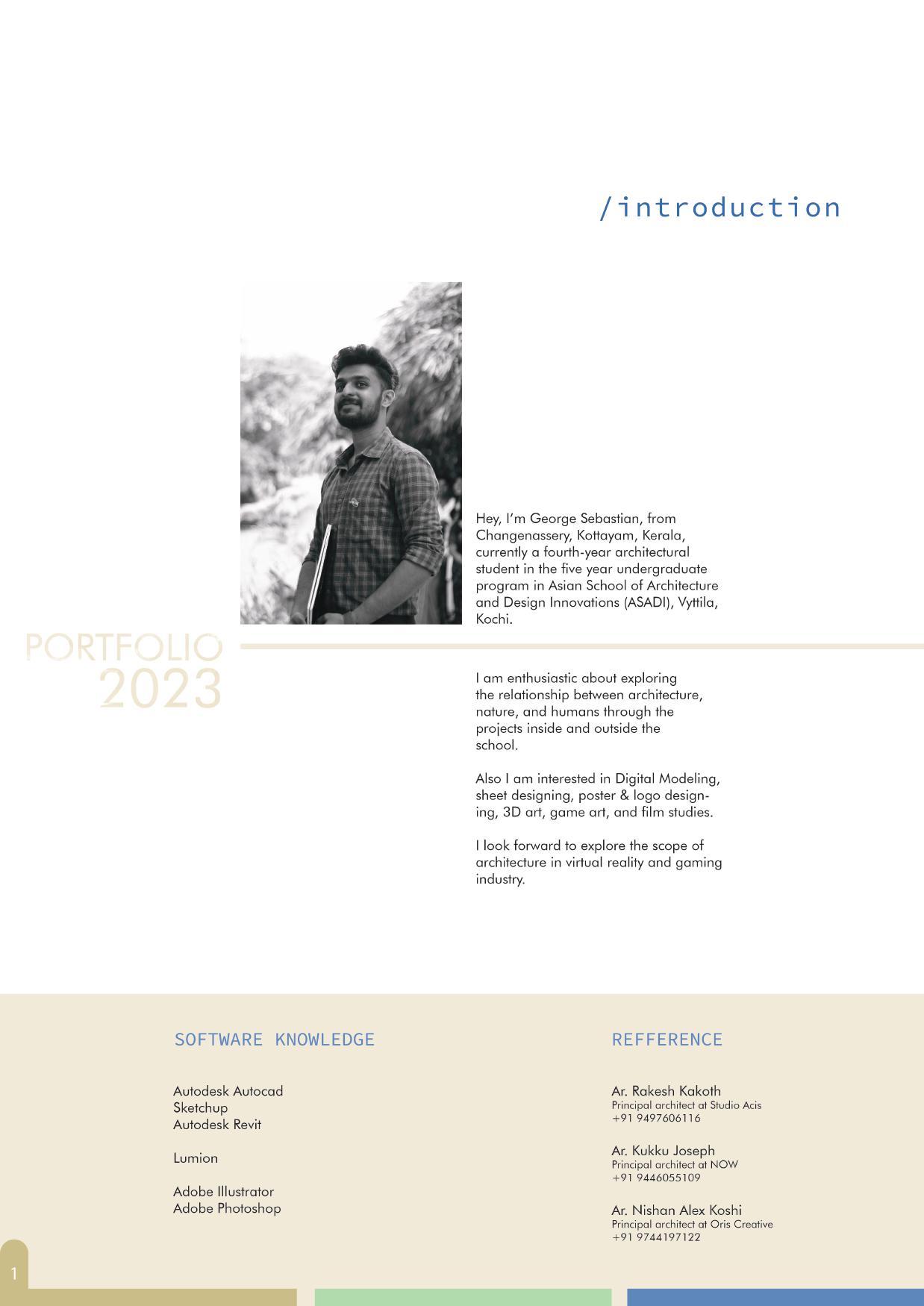 Undergraduate Architecture Portfolio - George Sebastian by George ...