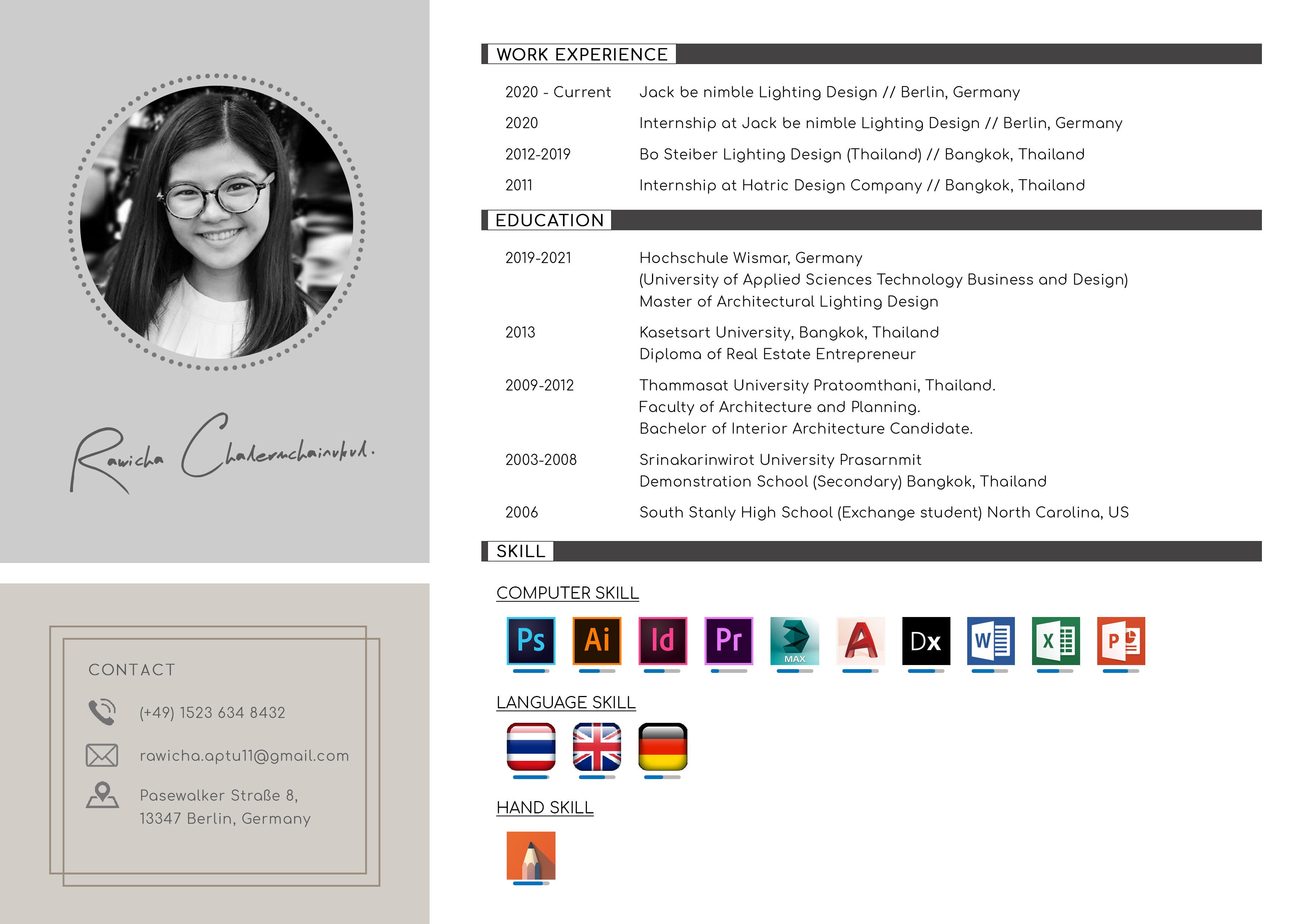 Rawicha Lighting Portfolio by rawicha chalermchainukul - Issuu