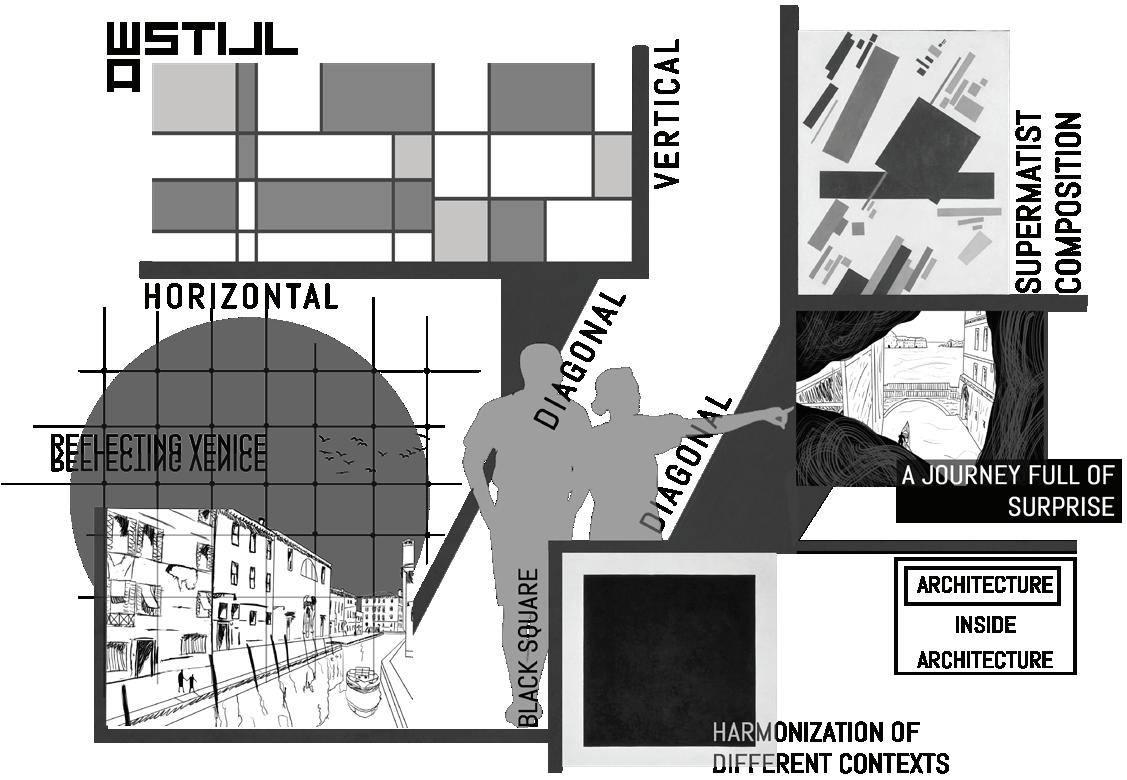 Architectural Concept Sheet Composition