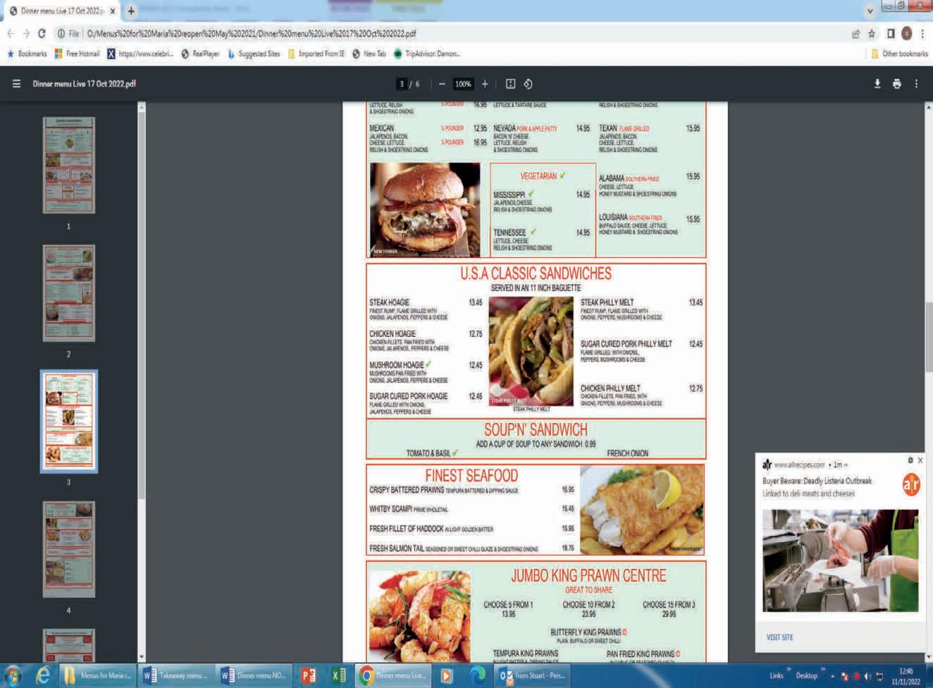 Damons - Takeaway Menu by PaulStafford - Issuu