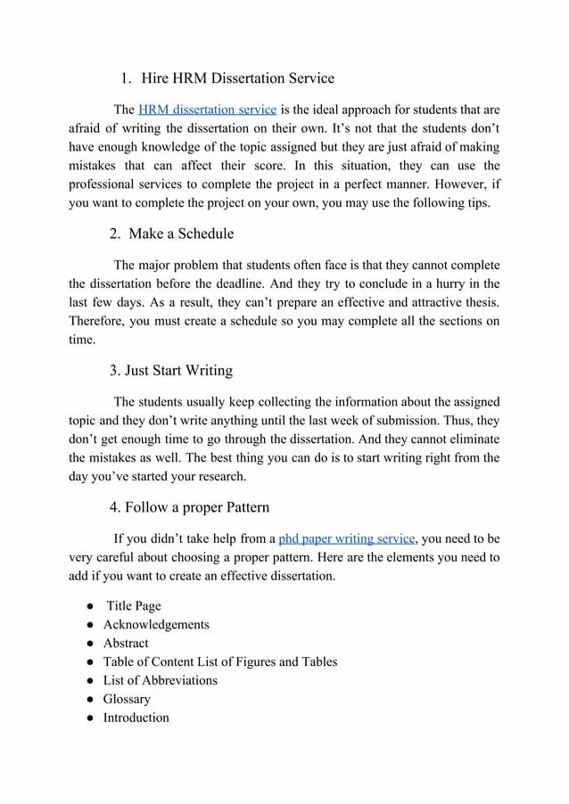Easy Steps In Dissertation Writing To Make Your Thesis Perfect By