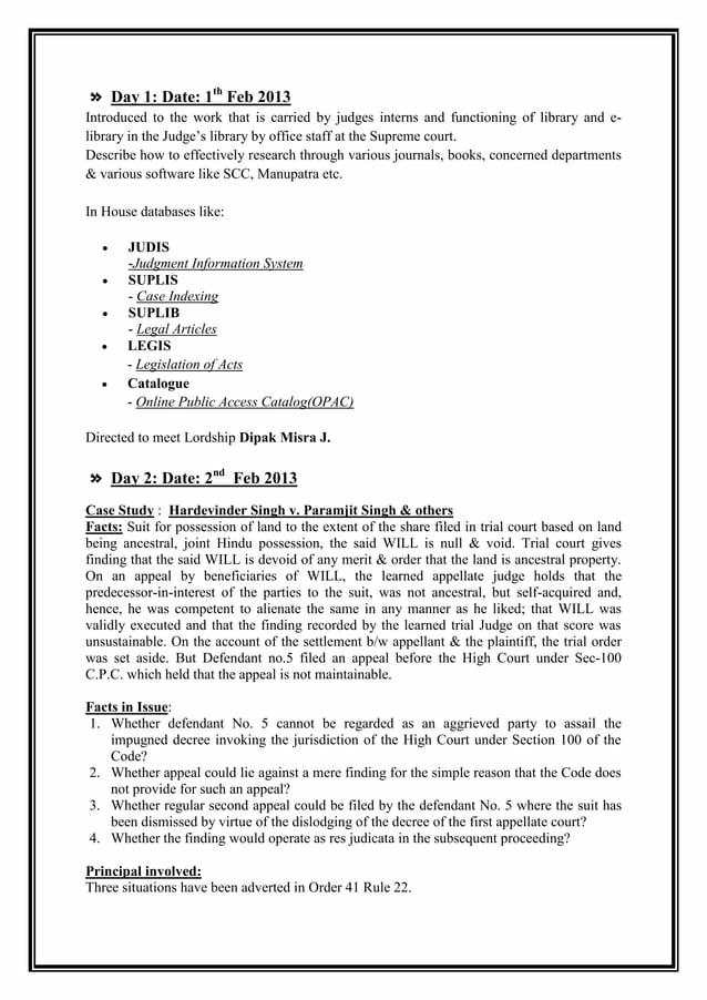 Internship Diary By Ronak by Karen Marcos - Issuu