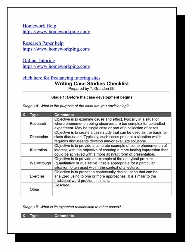 The title of your publicationWriting-Case-Studies-Checklist by Courtney Finucane - Issuu