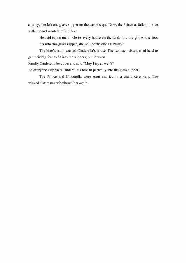 Cinderella Telling Story by Allison Smith - Issuu