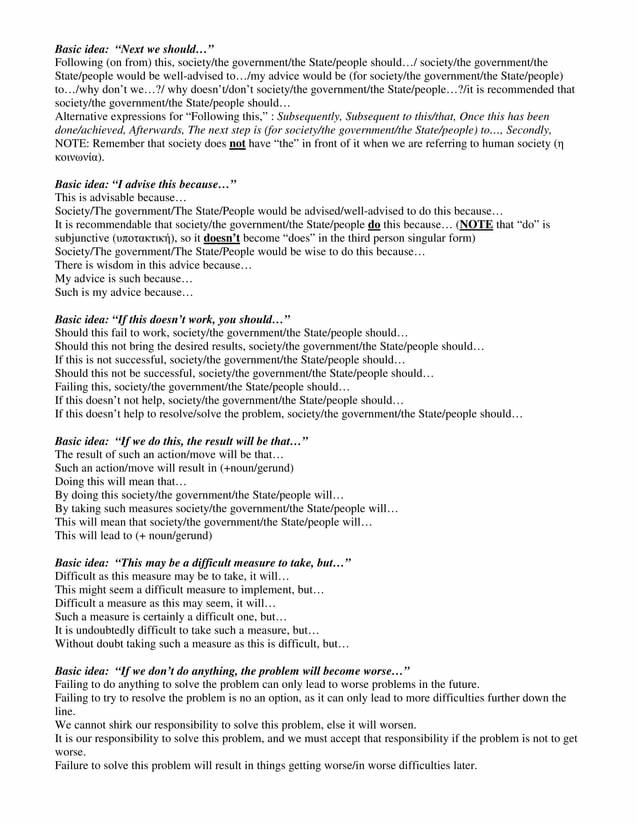 Problem Solving-Essay-Phrases by Tanya Schott - Issuu