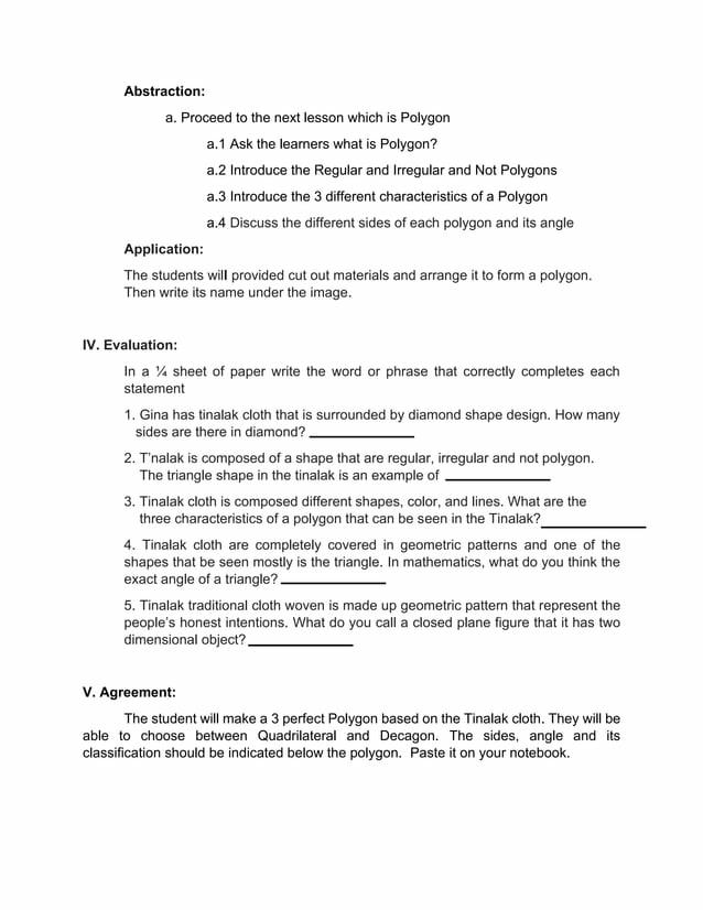 Axs Mathematics Semi Detailed Lesson Plan By Katie Lamoreaux Issuu