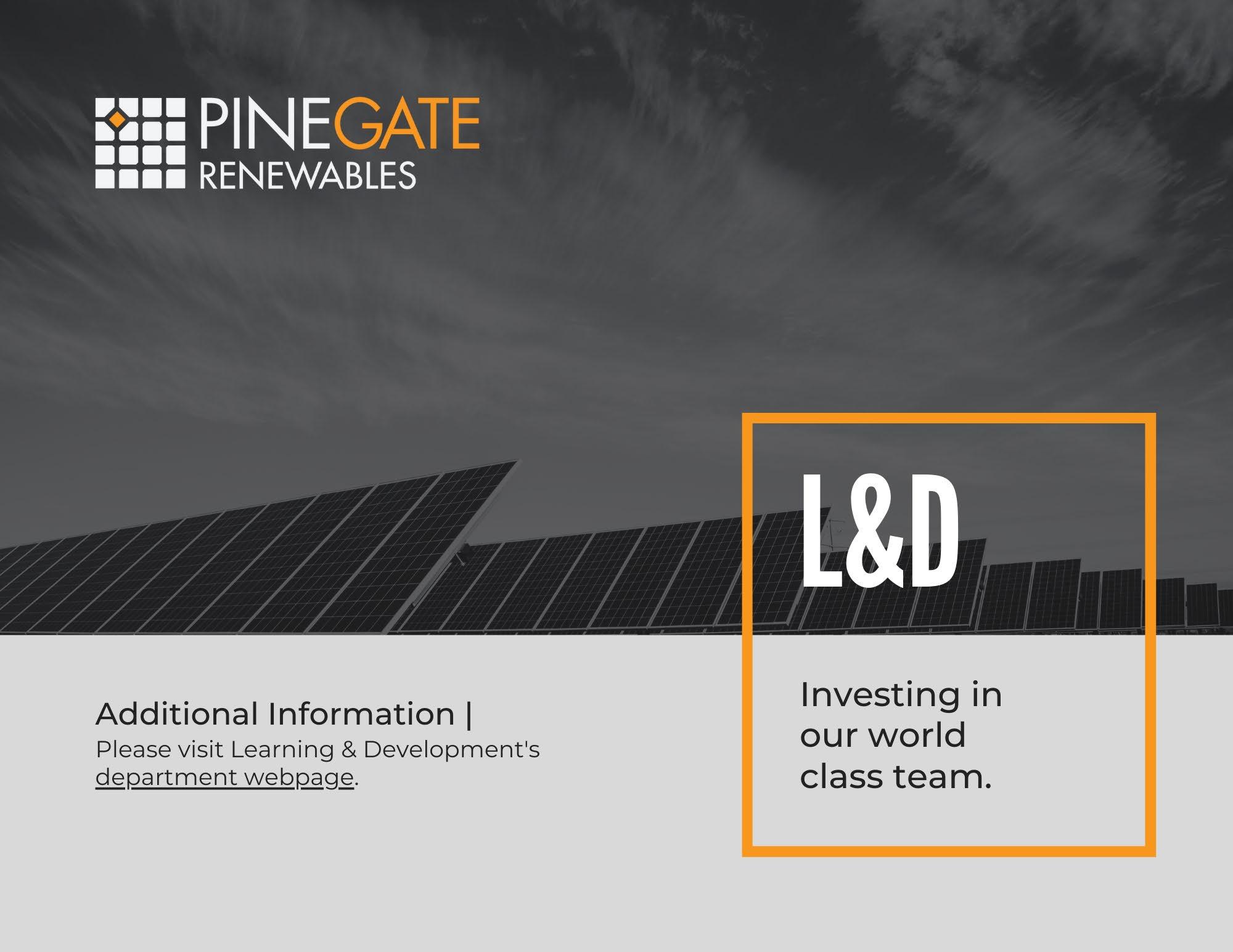 Pine Gate Course Catalog by PGRenewables - Issuu