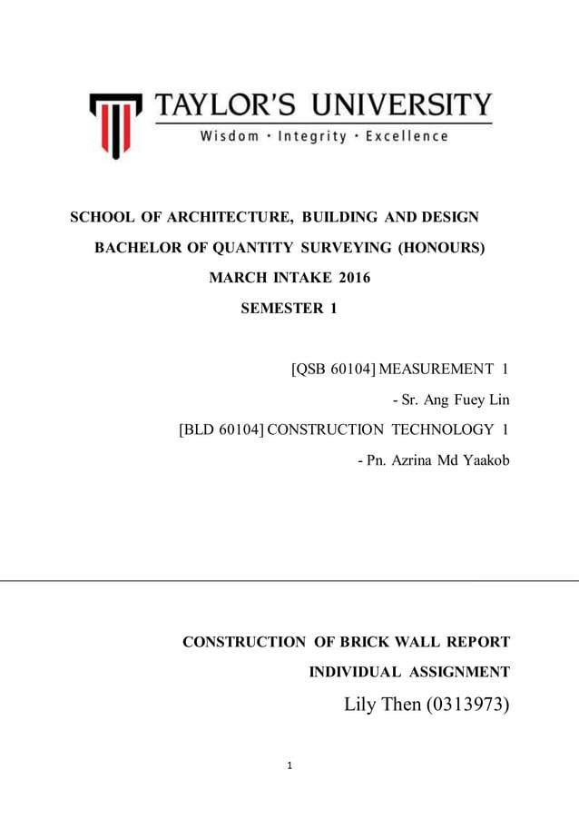 Construction Of Brick Wall by Patricia Silva - Issuu