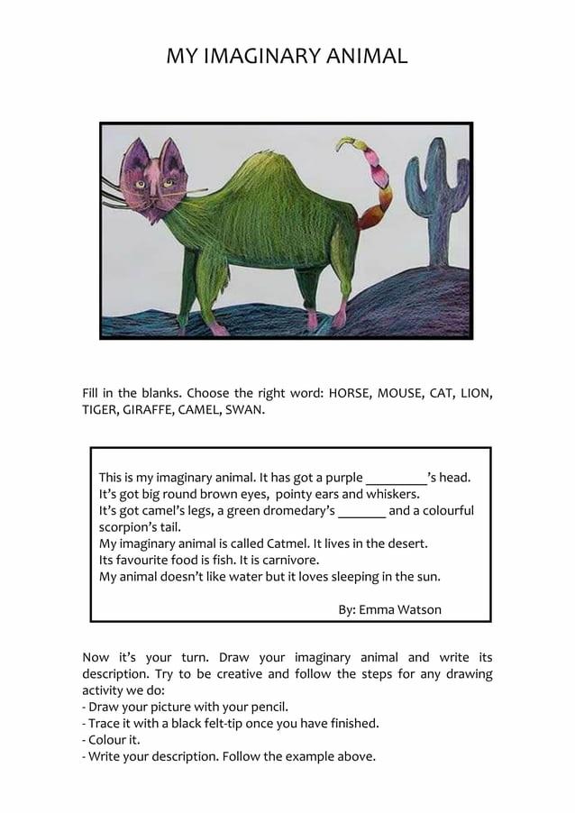 Imaginary Animals Cool Looking