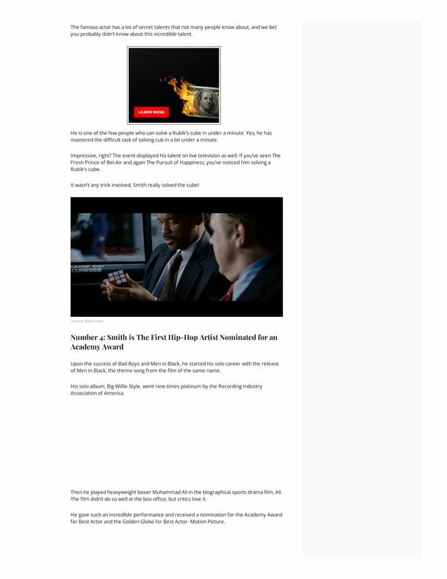 Things-You-Didnt-Know-About-Will-Smith-.Pdf by Art Zaffar - Issuu