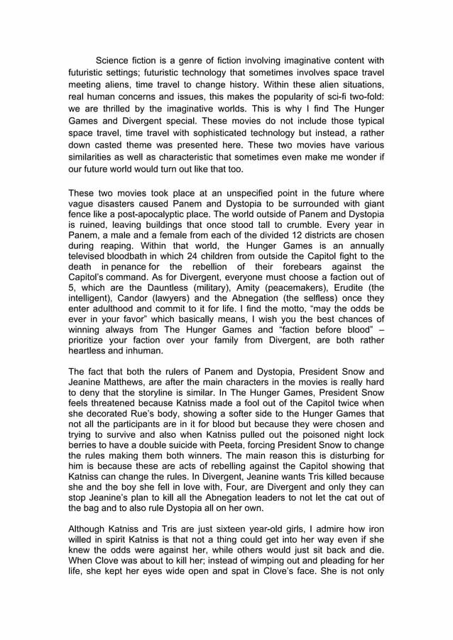 Assignment Compare And Contrast Essay by Chantel Murphy - Issuu