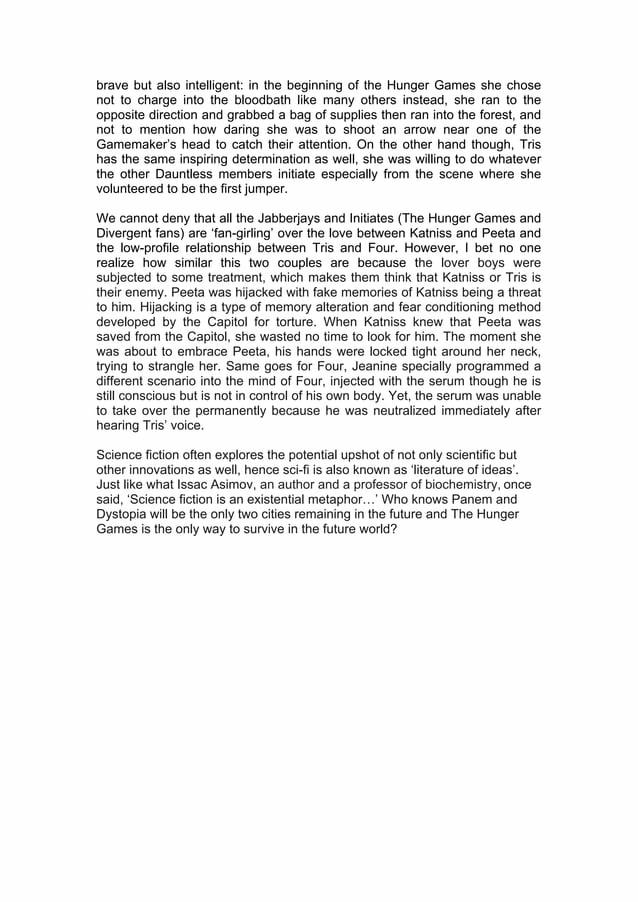 Assignment Compare And Contrast Essay by Chantel Murphy - Issuu