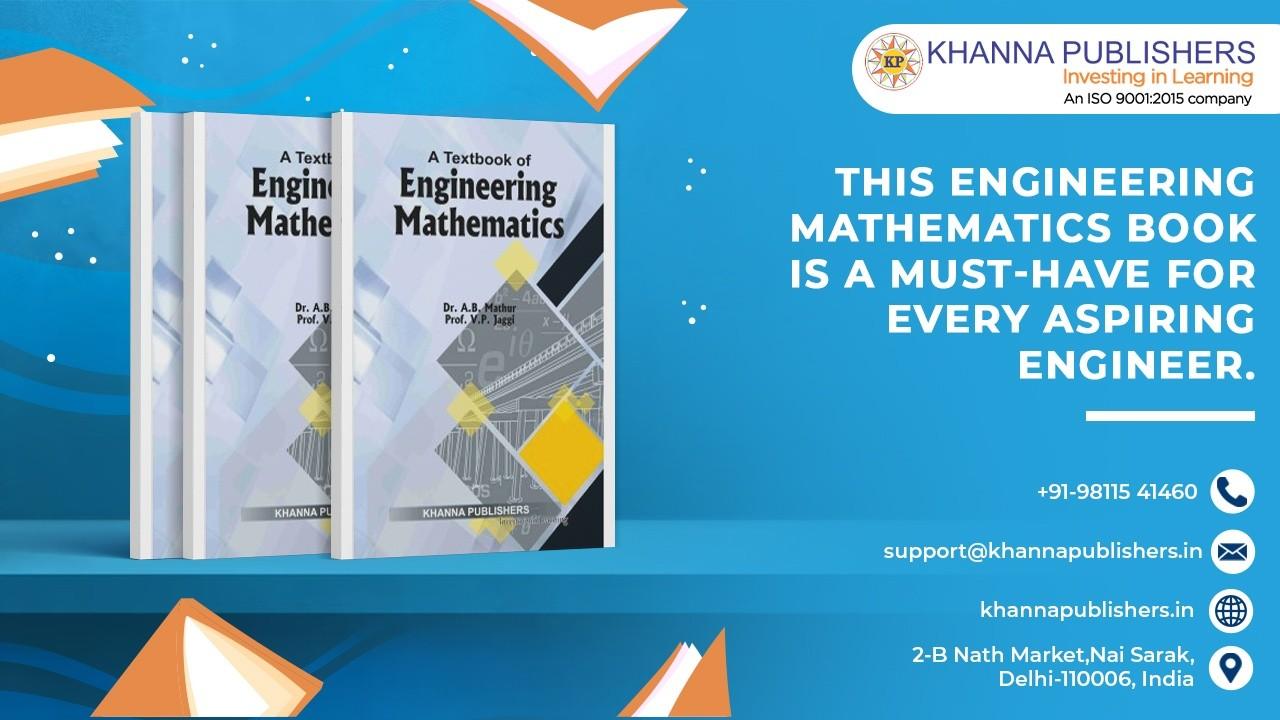Engineering Mathematics Book Cover Design