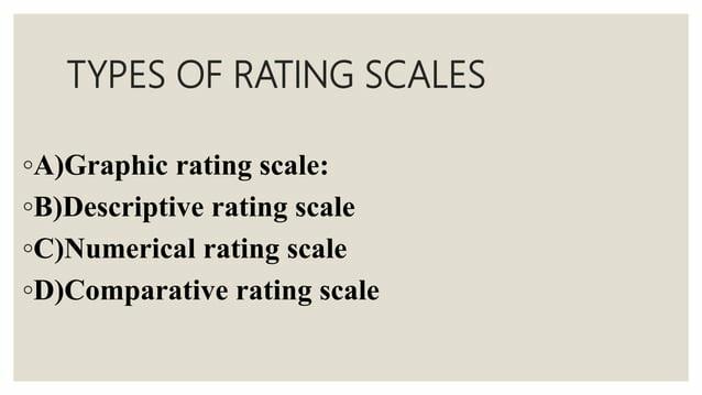 Checklist And Rating Scale by Veronica Wright - Issuu