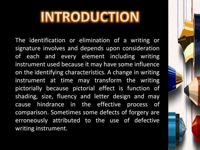 Influence Of Writing Instrument On Handwriting by Linda Smith - Issuu